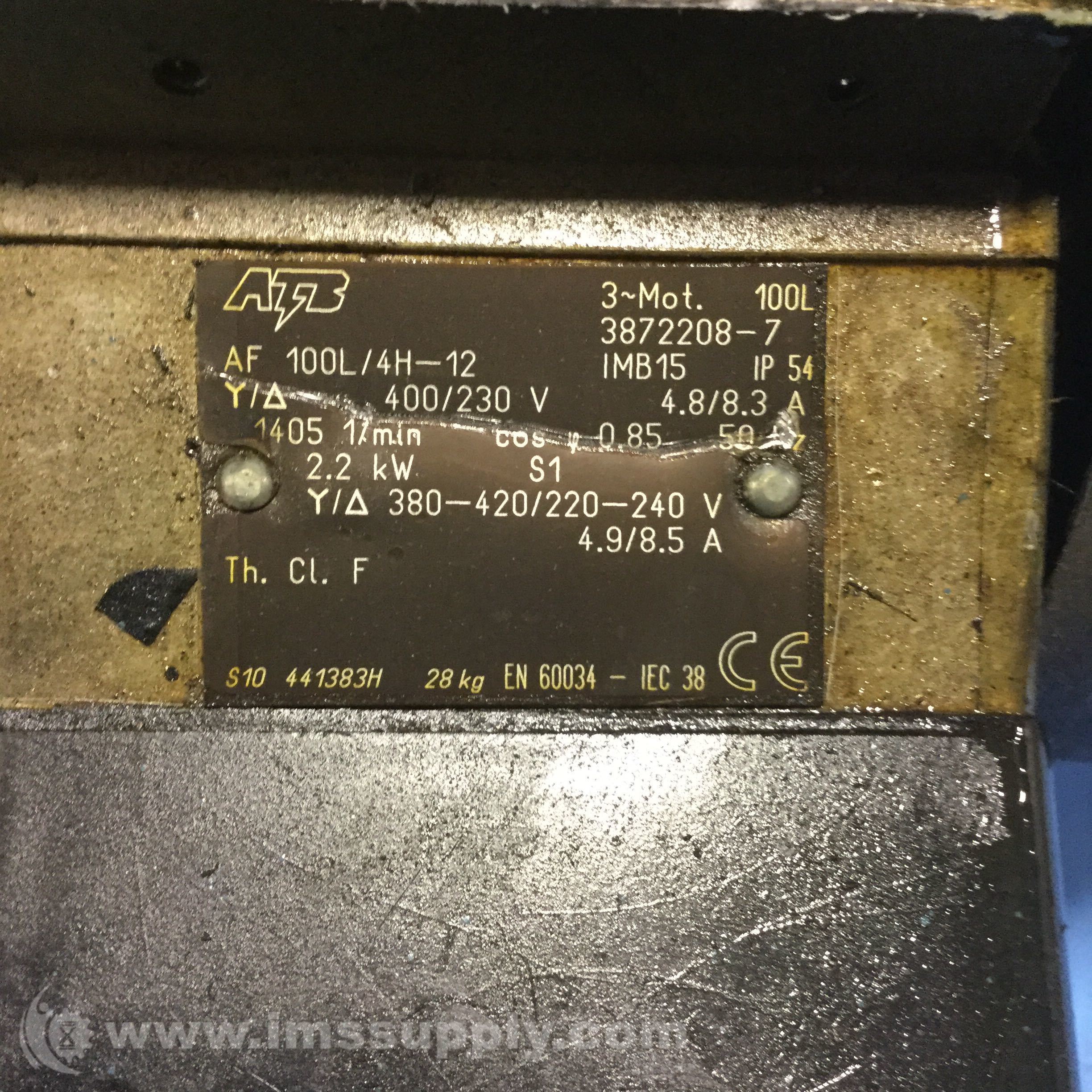 Atb Flendor AF 100L/4H-12 Pump 58L/Min 15GPM - IMS Supply