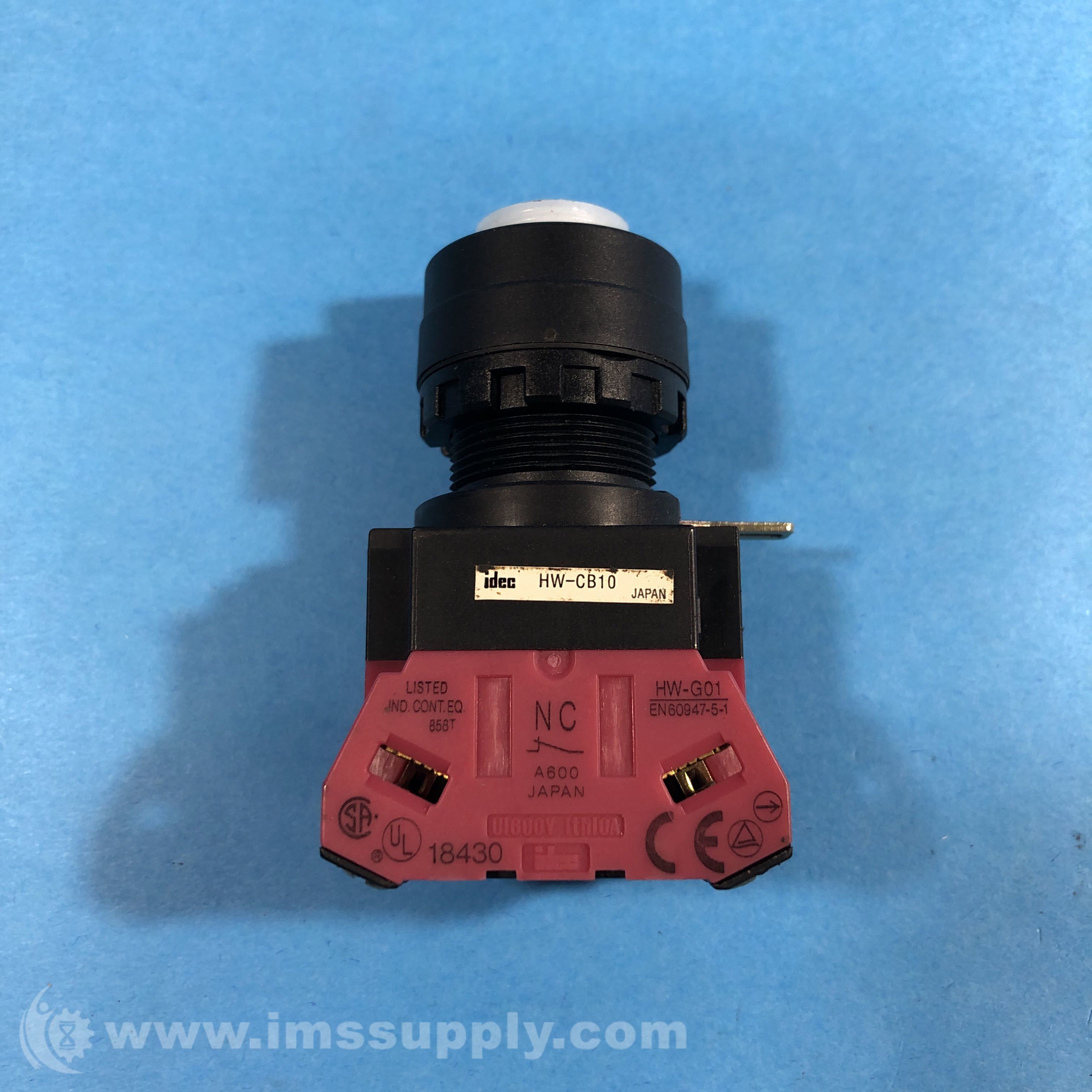 Idec HW-CB10 Push Button Switch - IMS Supply