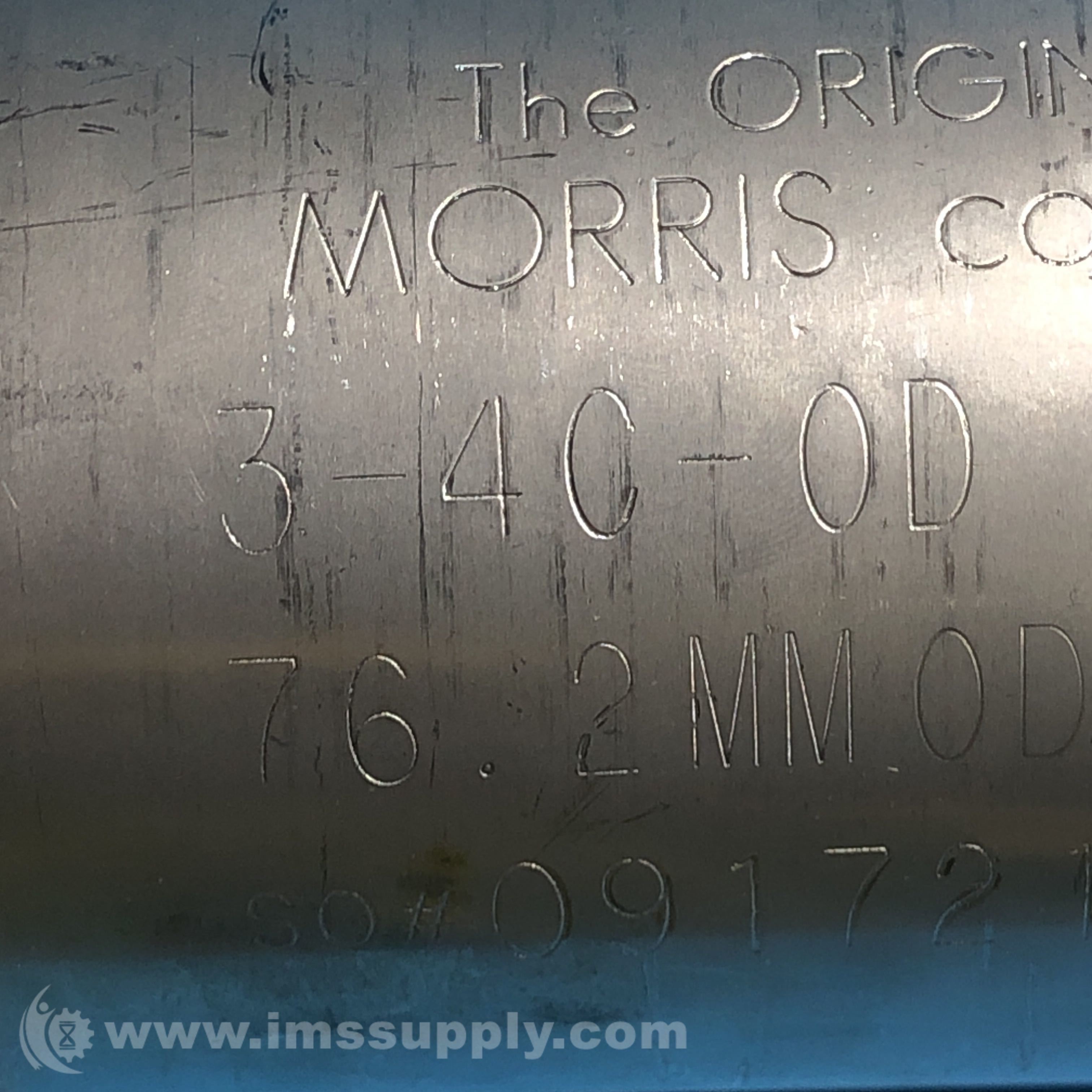 Morris Coupling 3-4C-OD Coupling 3 Box of 8 - IMS Supply