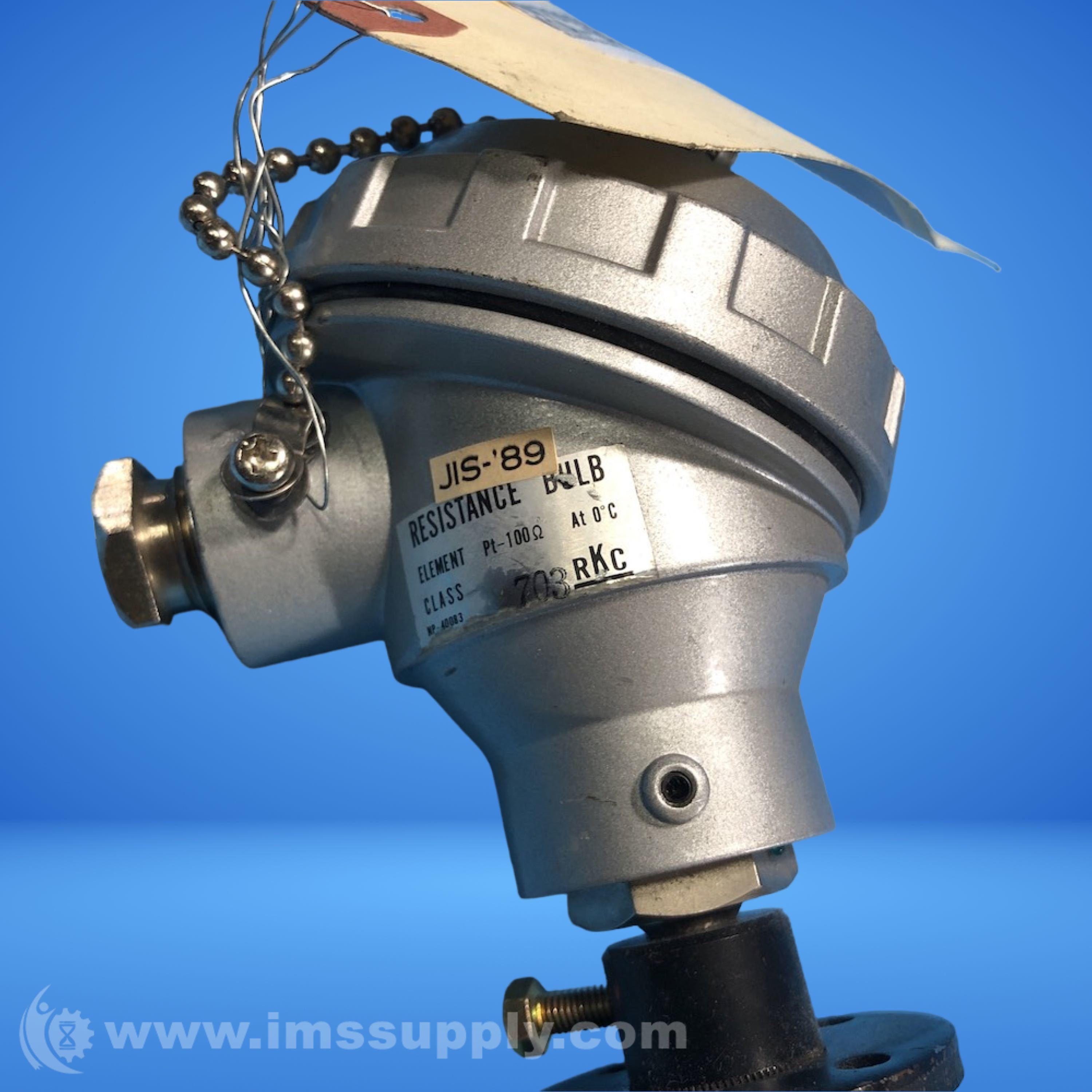 Rkc Sensor, Resistance Temperature, 100 OHM - IMS Supply