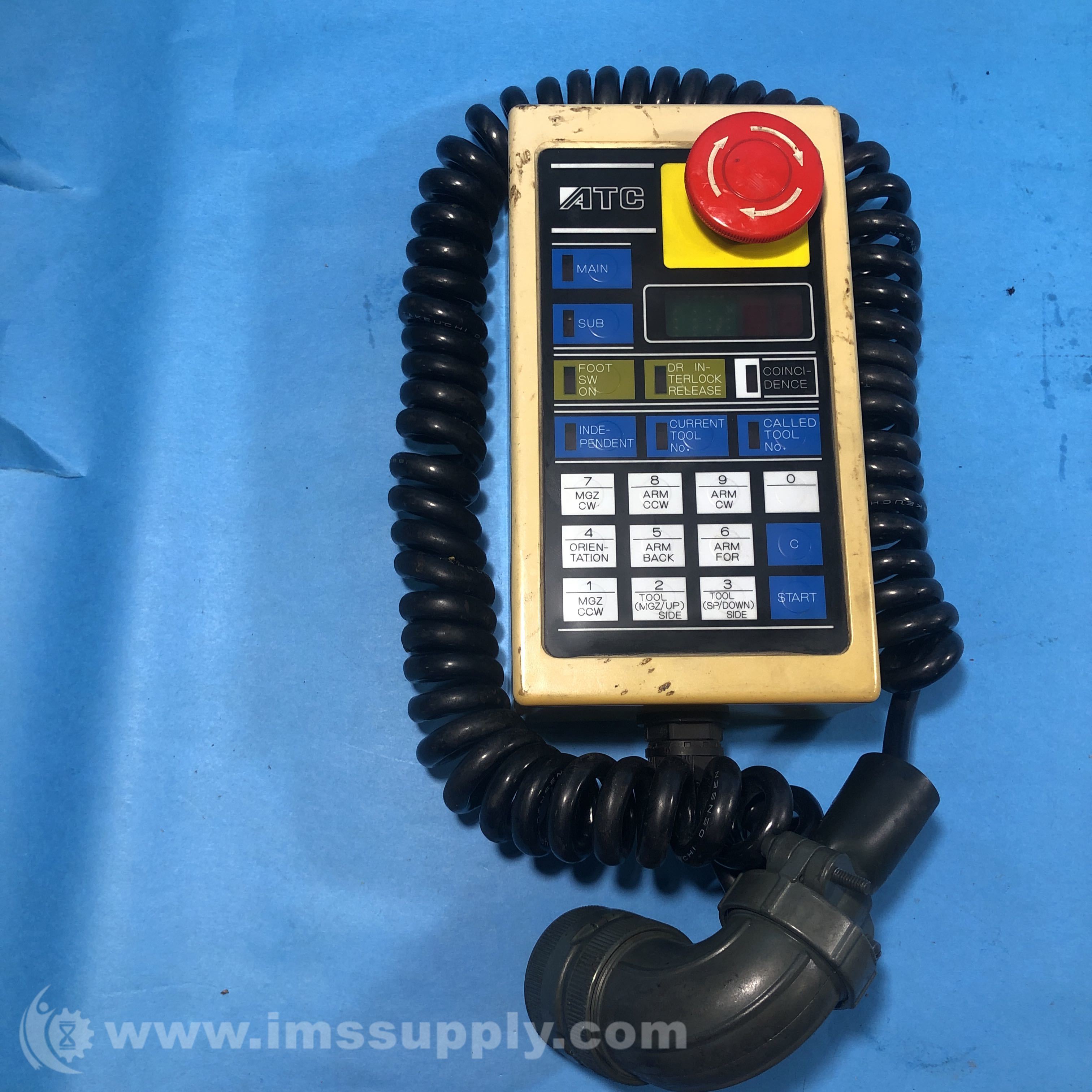ATC 1450406 Power Controller Jog Remote Pendant Control Hand Held - IMS ...