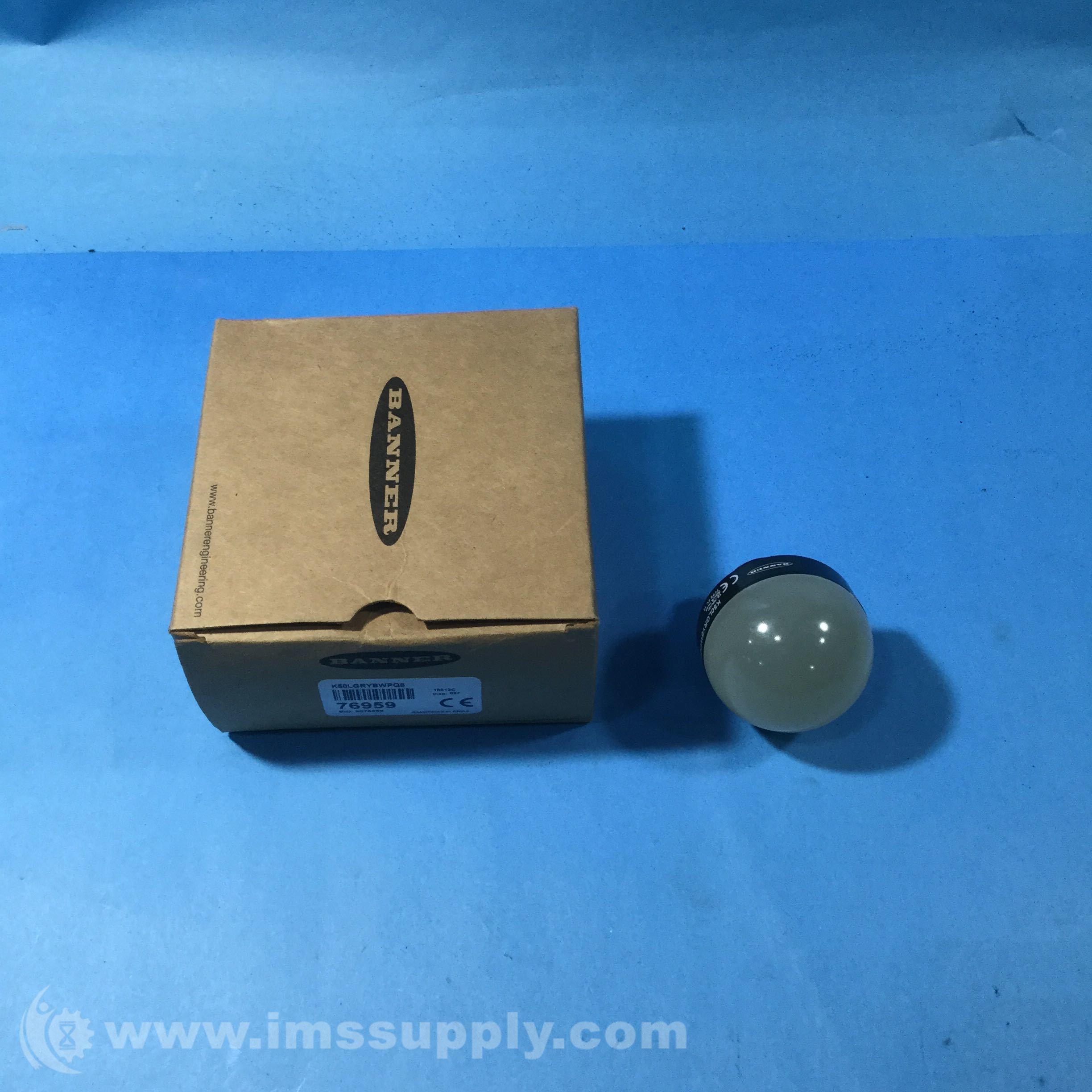 Banner K50LGRYBWPQ8 General Purpose LED Indicator - IMS Supply