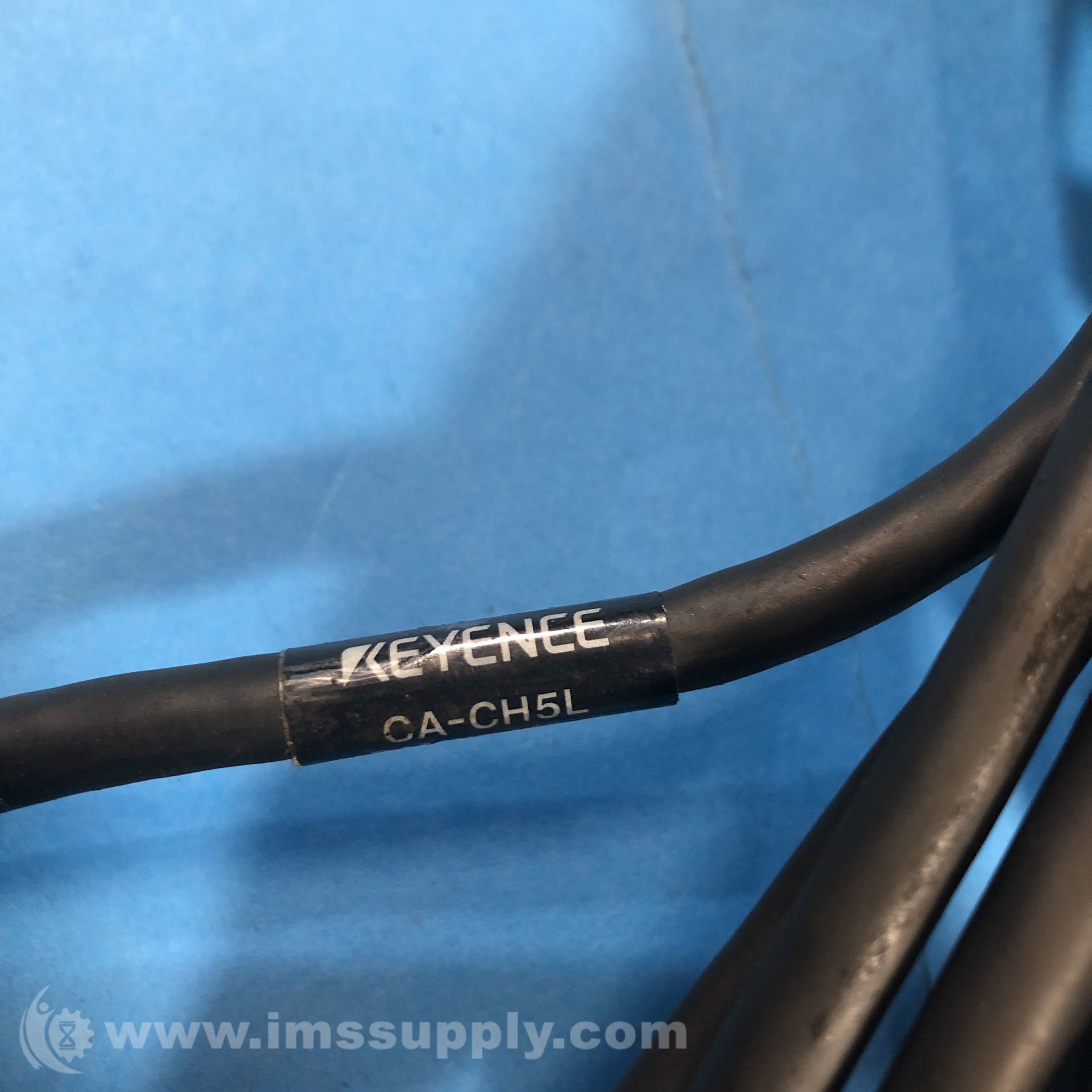 Keyence CA-CH5L 5M L-Shaped Connector Camera Cable - IMS Supply