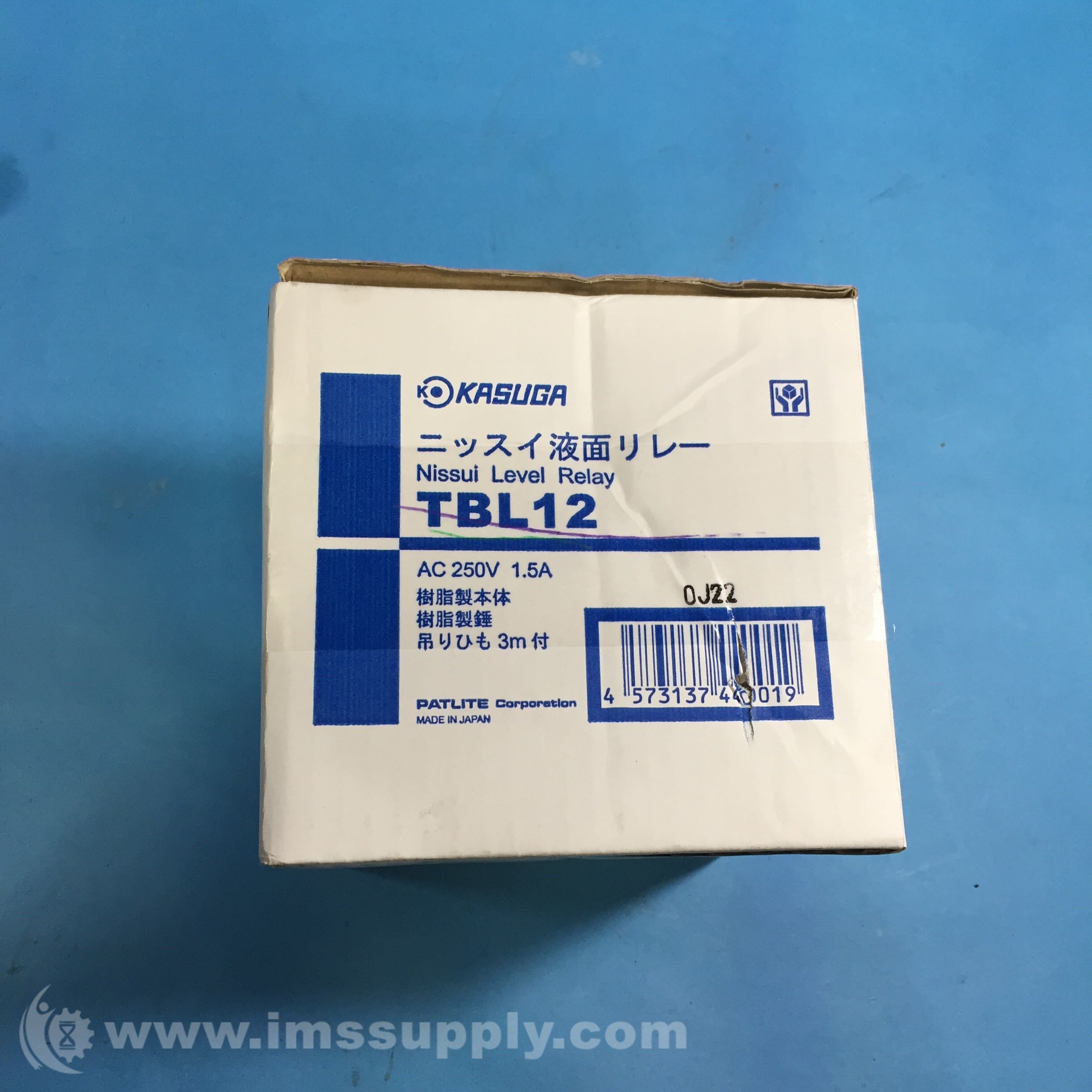 Kasuga TBL12 Dual Sinker Level Switch - IMS Supply