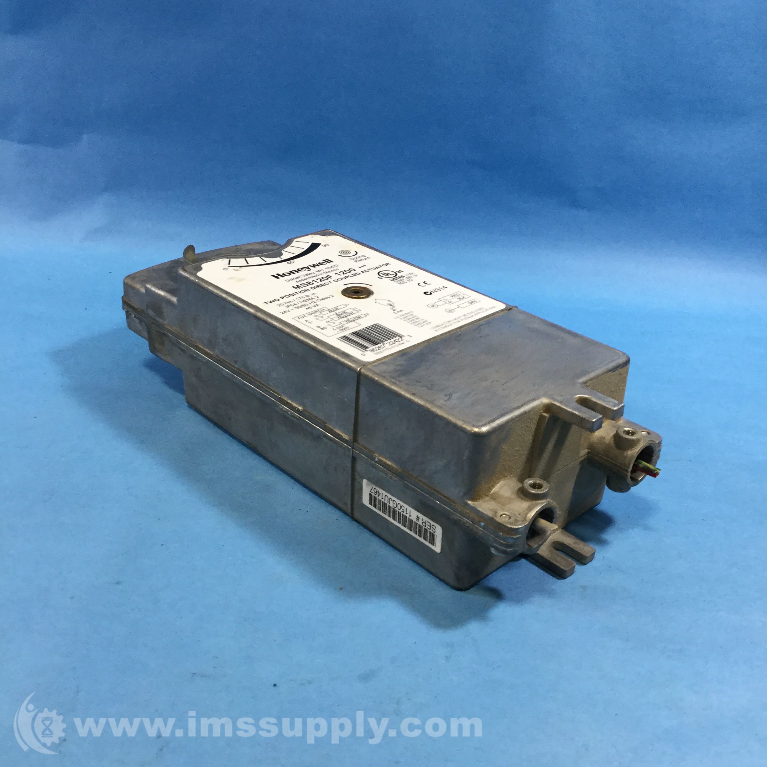 Honeywell MS8120F 1200 Two Position Direct Coupled Actuator - IMS Supply