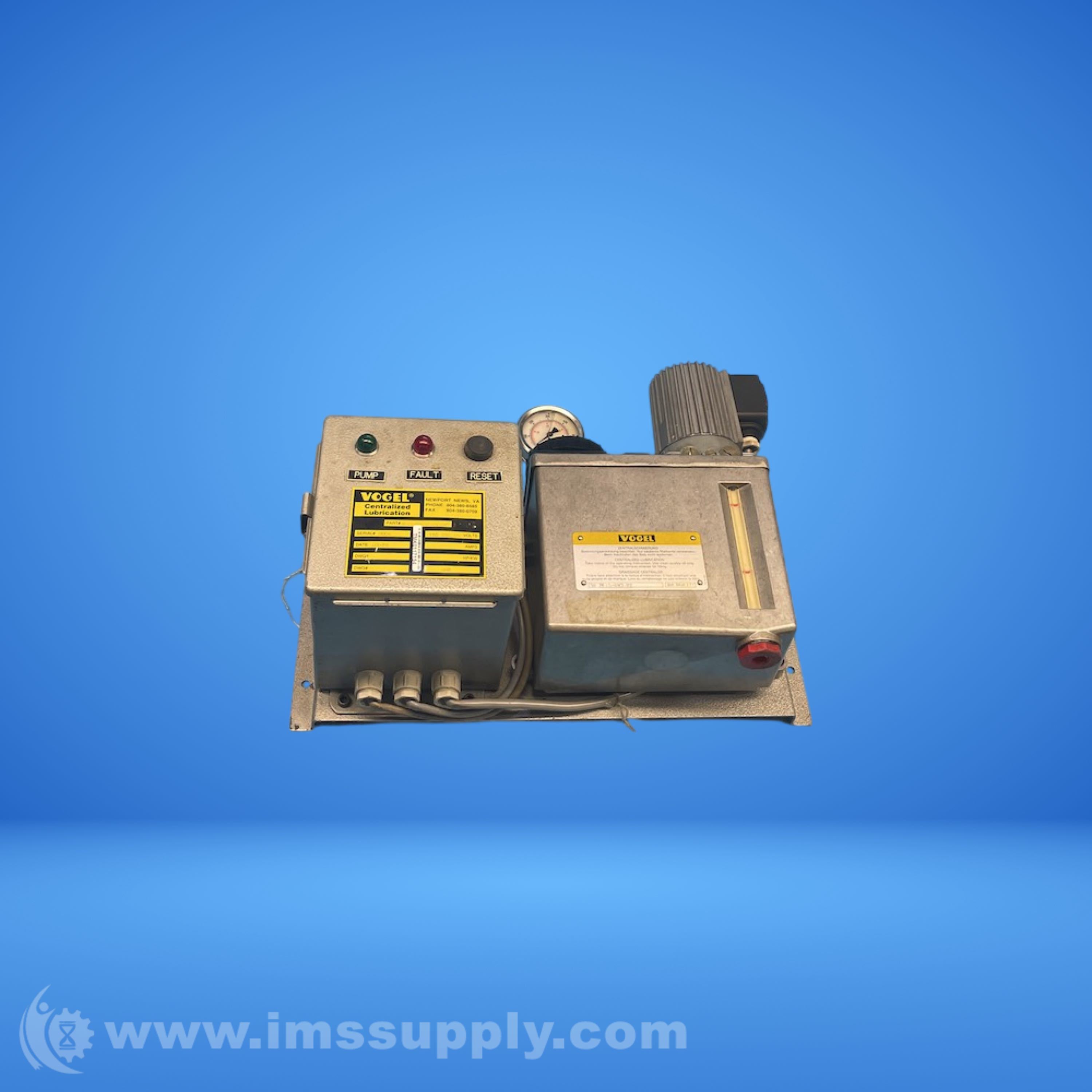 Vogel Lube MFE5-BW3-V2 Single Line Pump - IMS Supply