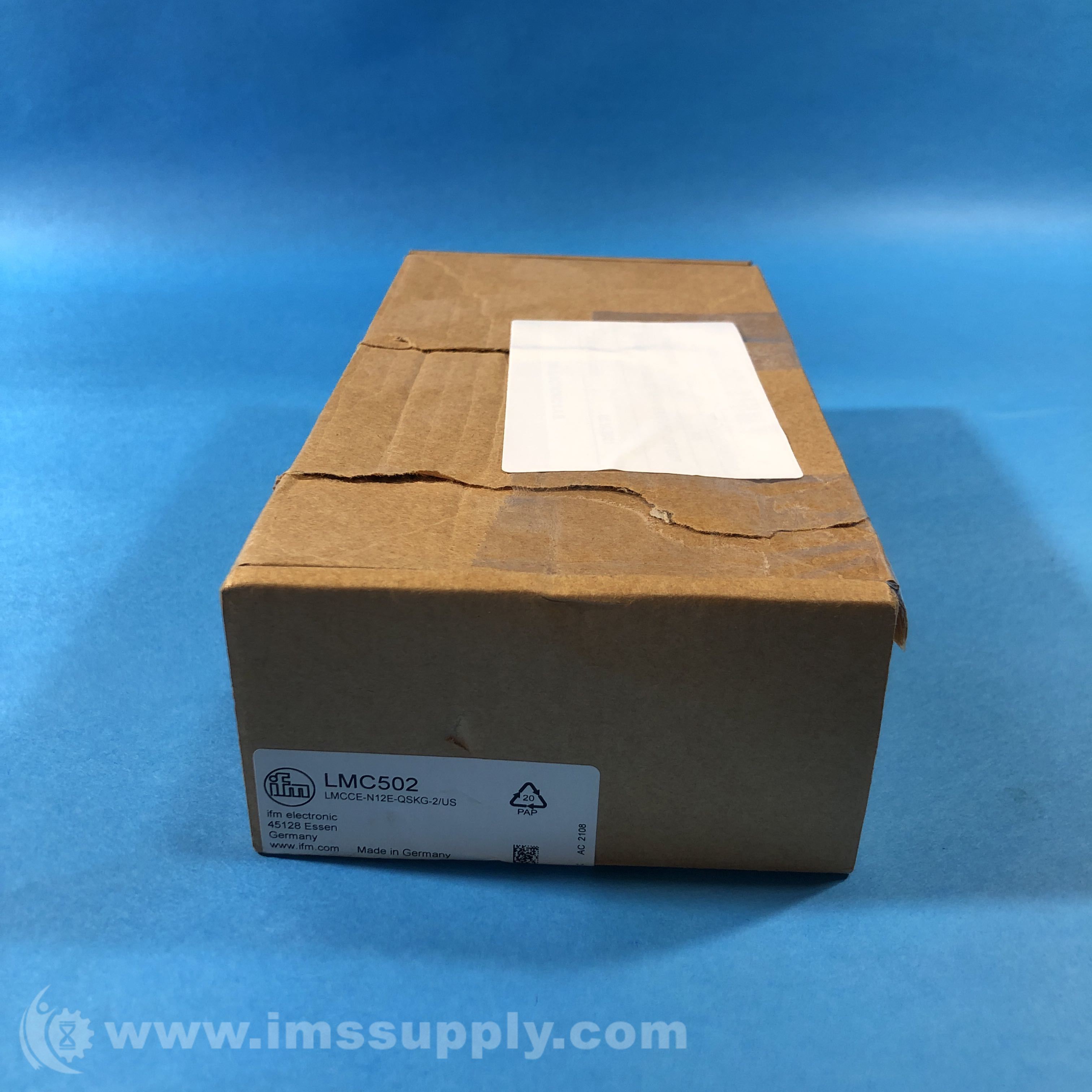 Ifm LMC502 Point Level Sensor, 4-wire DCPNP/NPN - IMS Supply