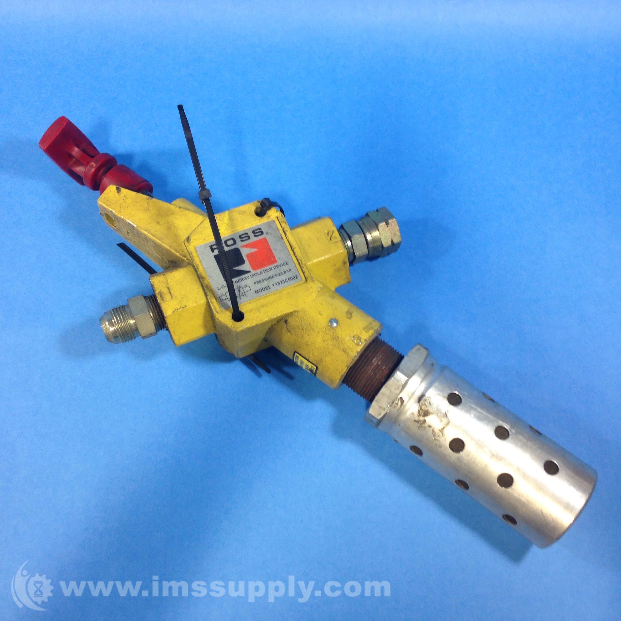 Ross Controls Y1523C5002 3/4 3/2 Piped Exhaust LOX - IMS Supply