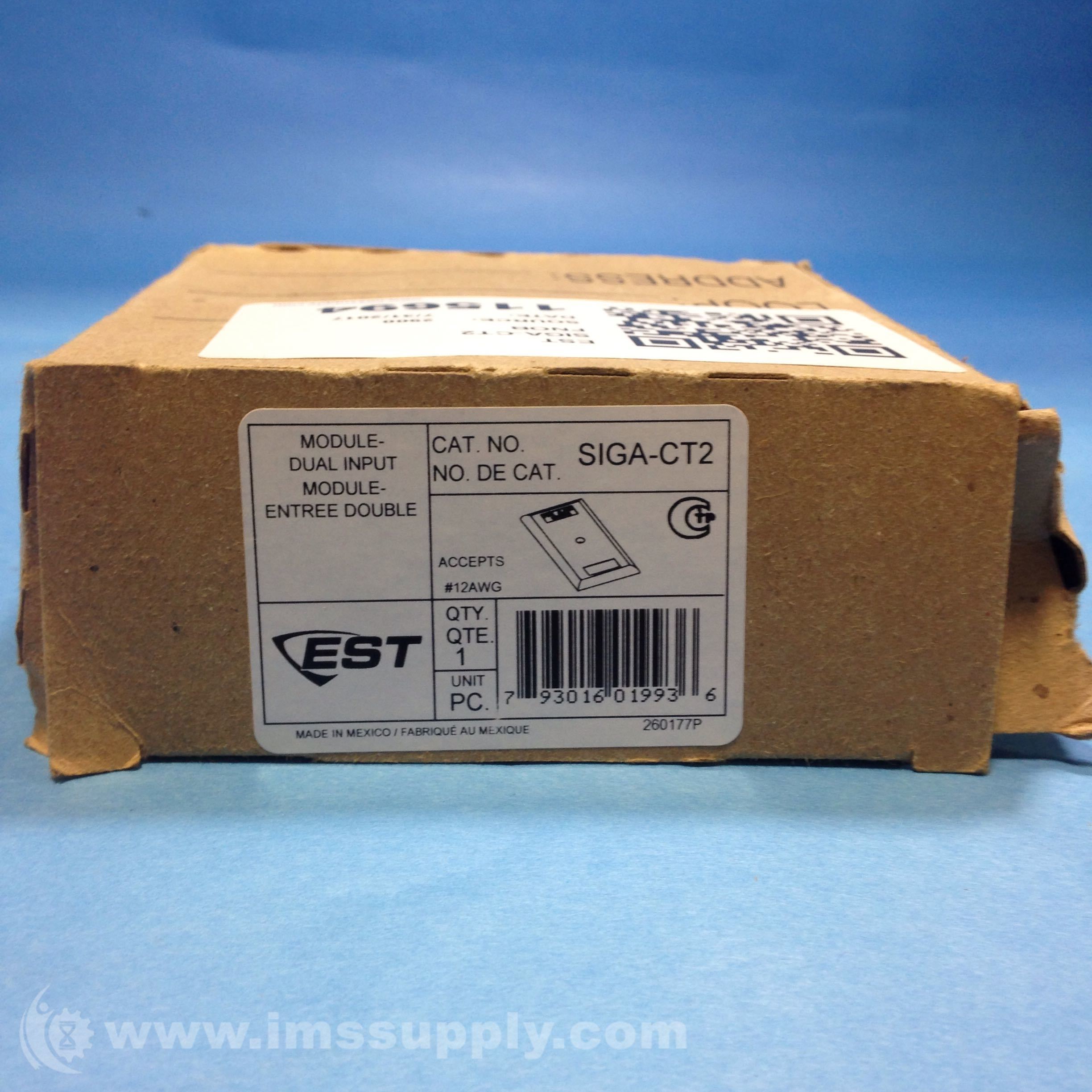 Est SIGA-CT2 Alarm Module Dual Input - IMS Supply