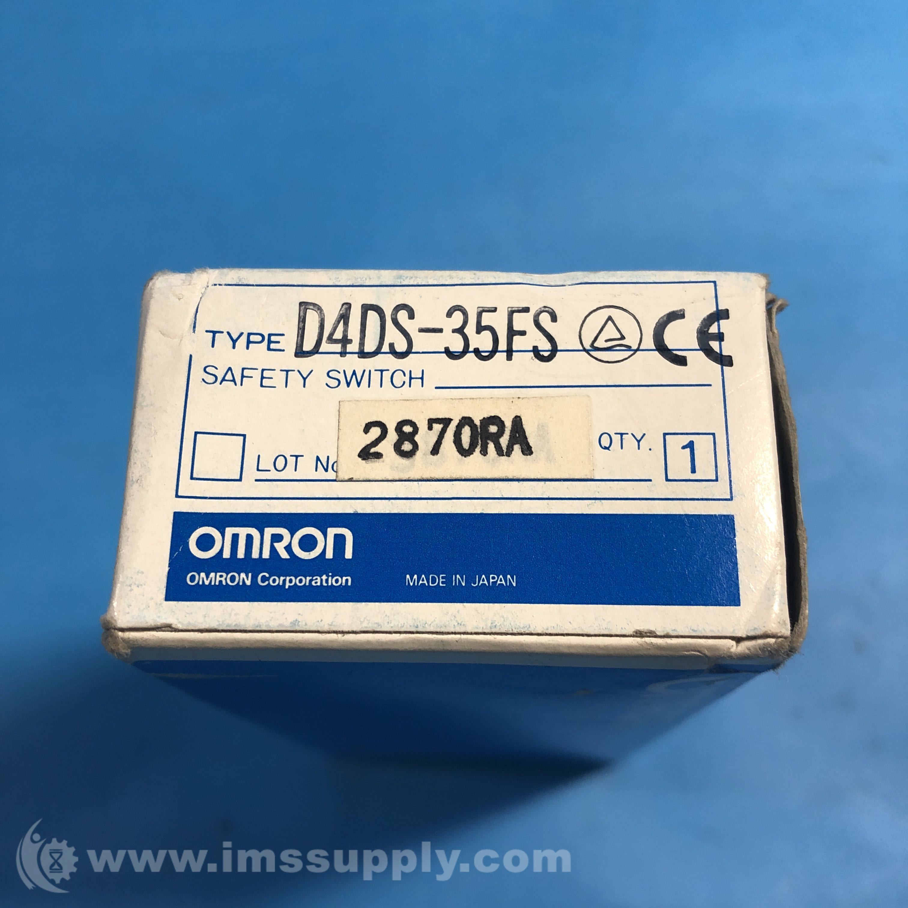 Omron D4DS-35FS 2AMP 400V Safety Door Switch - IMS Supply