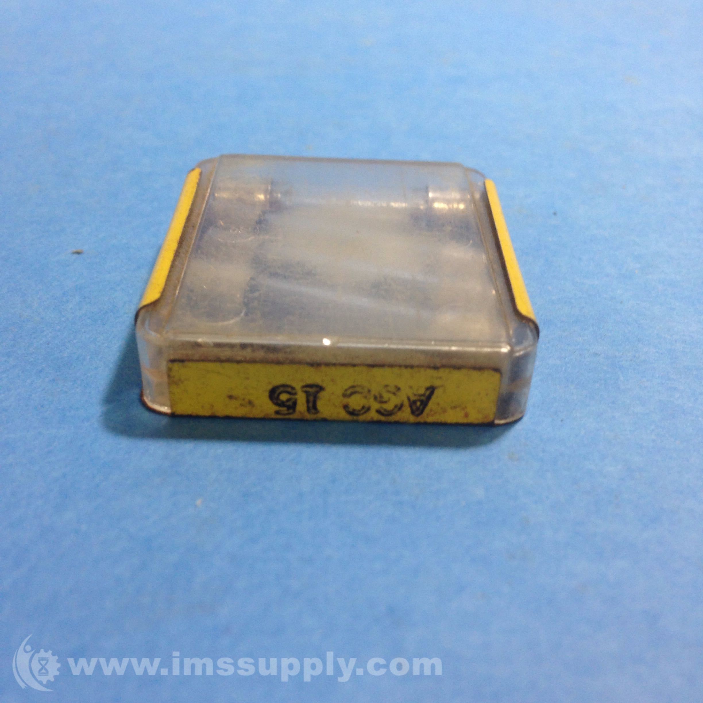 Cooper Industries AGC 15 Box of 5 Fast Acting Glass Fuses - IMS Supply
