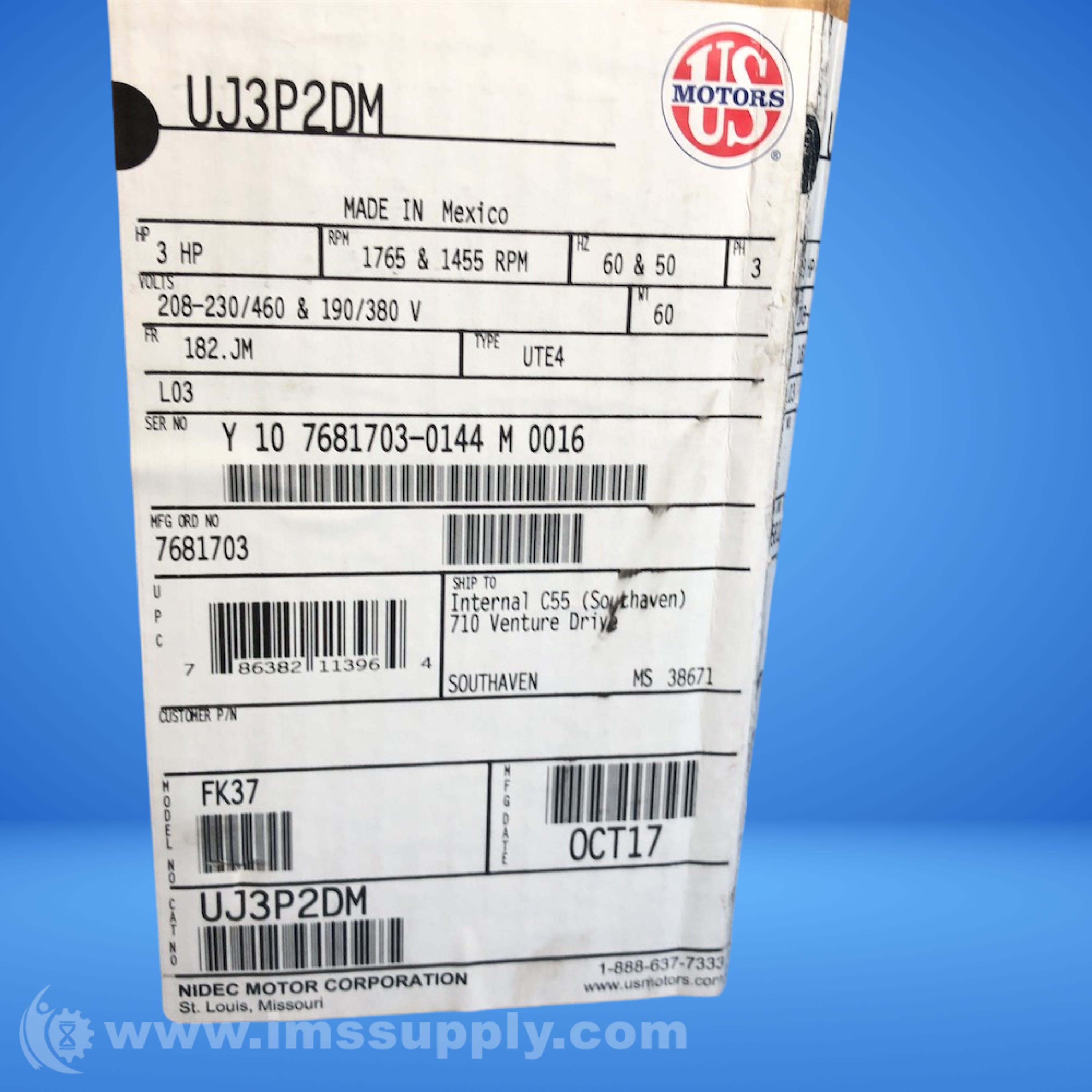 Nidec Corp FK37 - IMS Supply