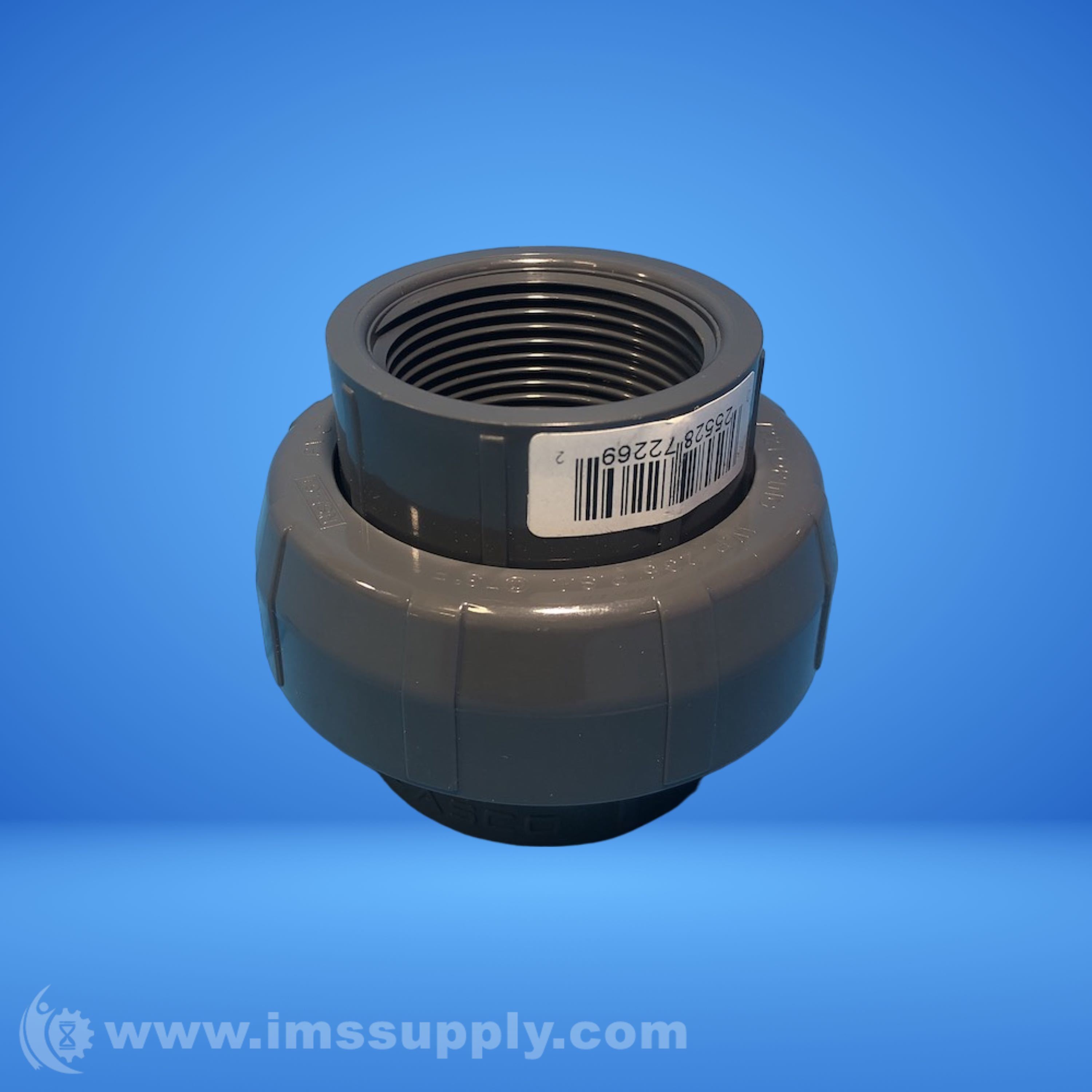 Lasco 898-012 1-1/4 FNPT Threaded Schedule 80 PVC Union - IMS Supply