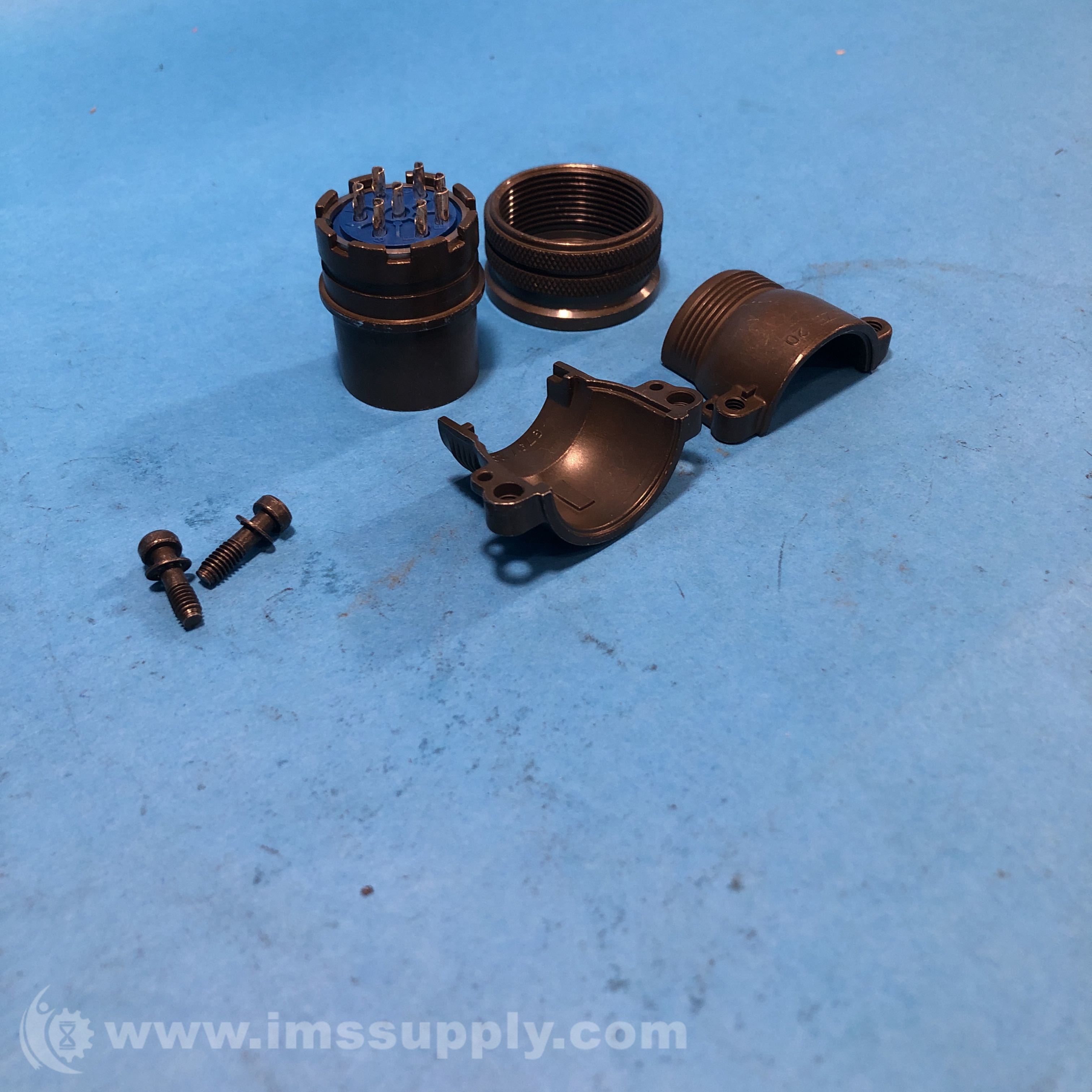 Amphenol 8 Pin MIL Spec Circular Connector Plug Assembly - IMS Supply