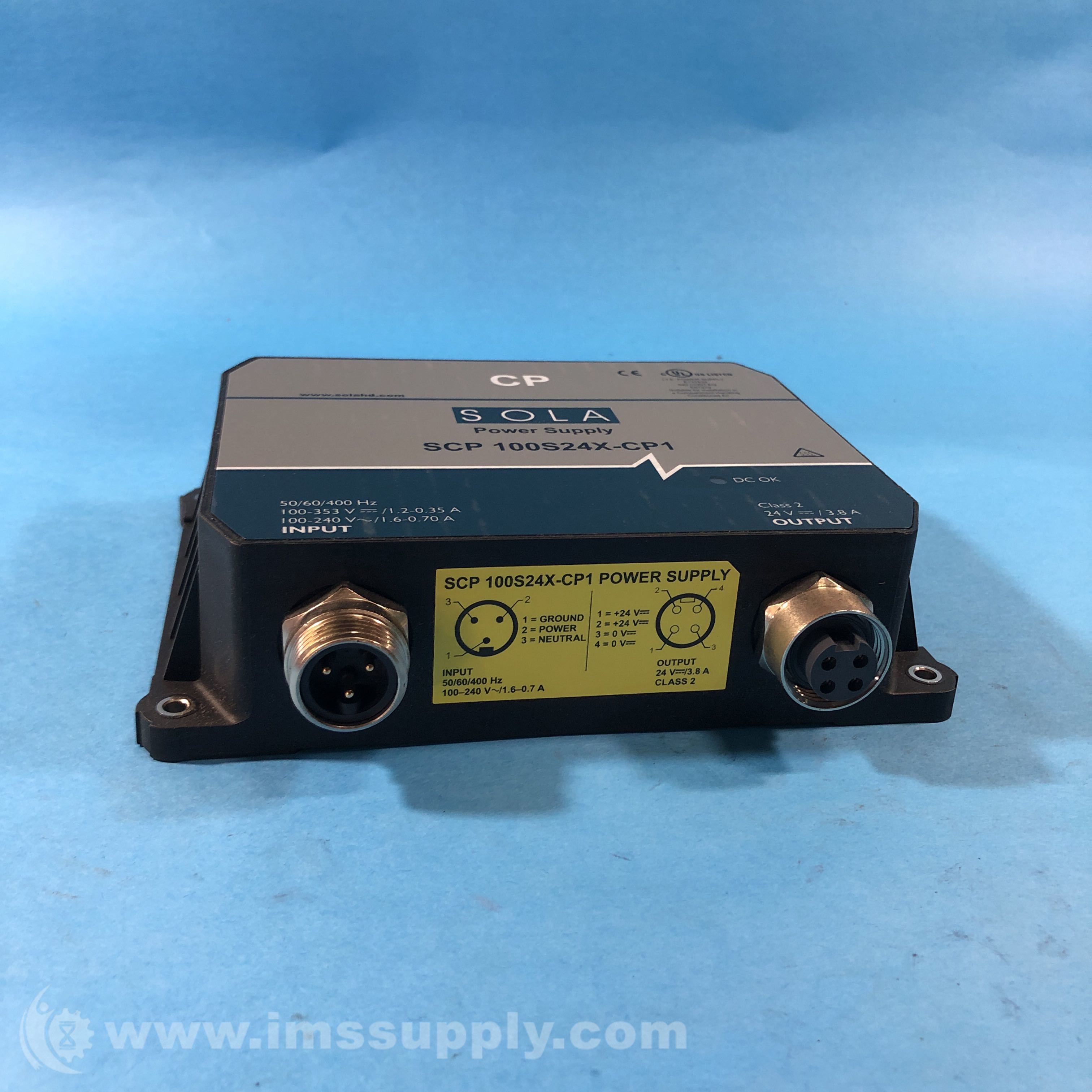 Sola SCP 100S24X-CP1 AC-DC Power Supply - IMS Supply