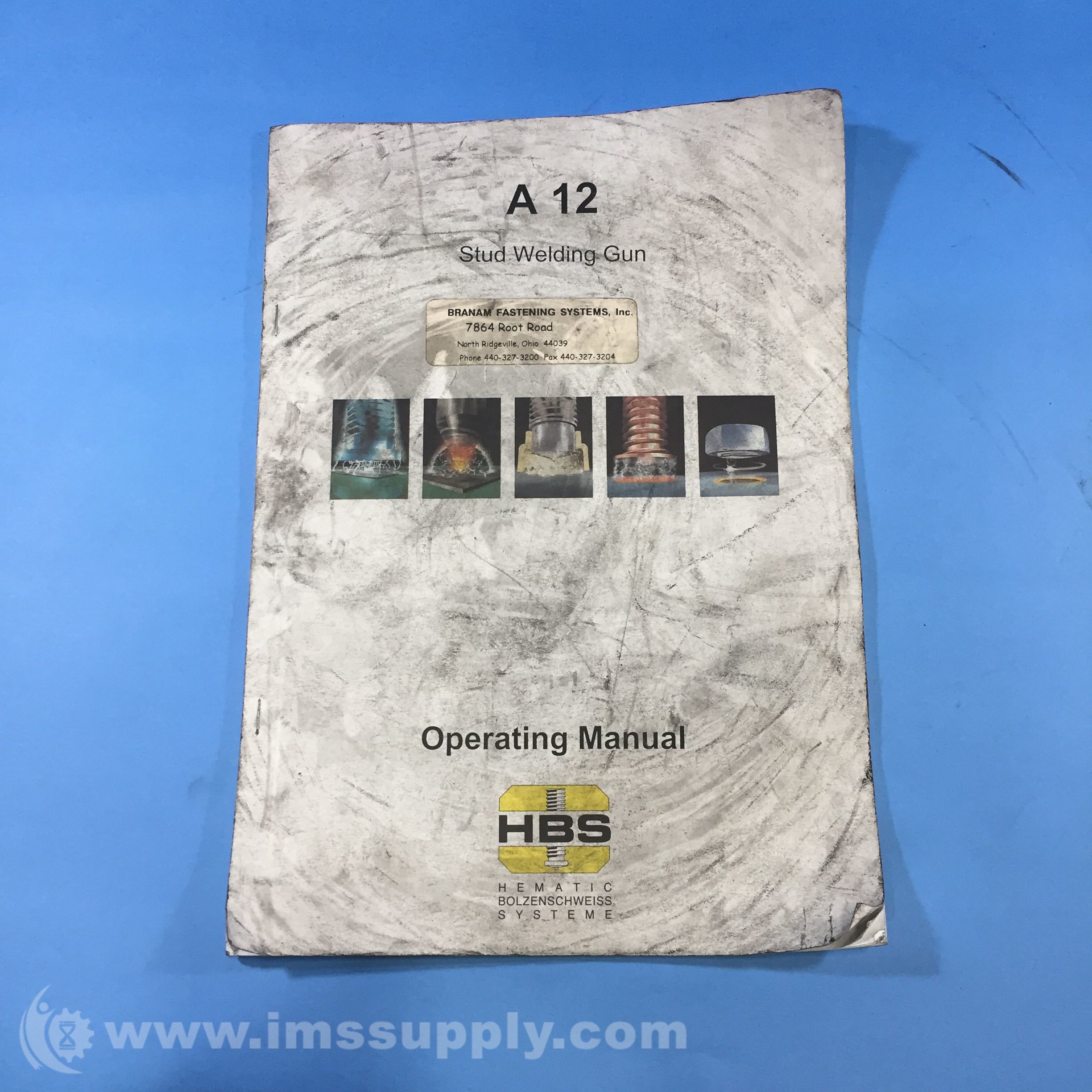 HBS A12 Stud Welding Gun - IMS Supply