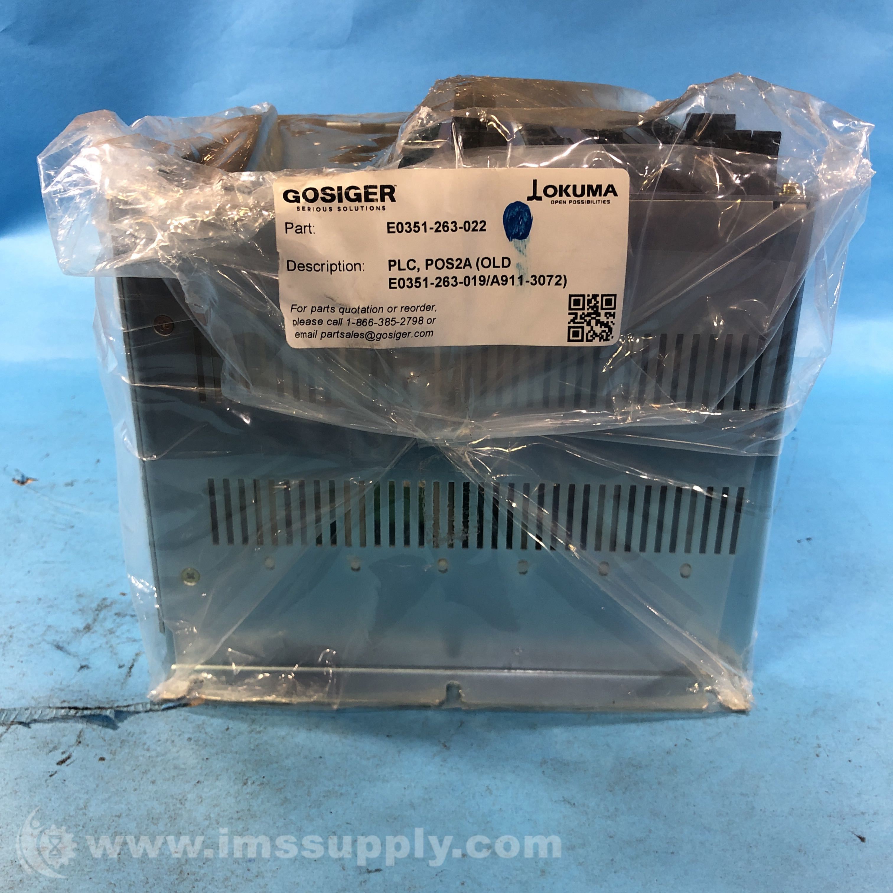 Okuma E0351-263-022 GOSIGER PLC Input Module - IMS Supply