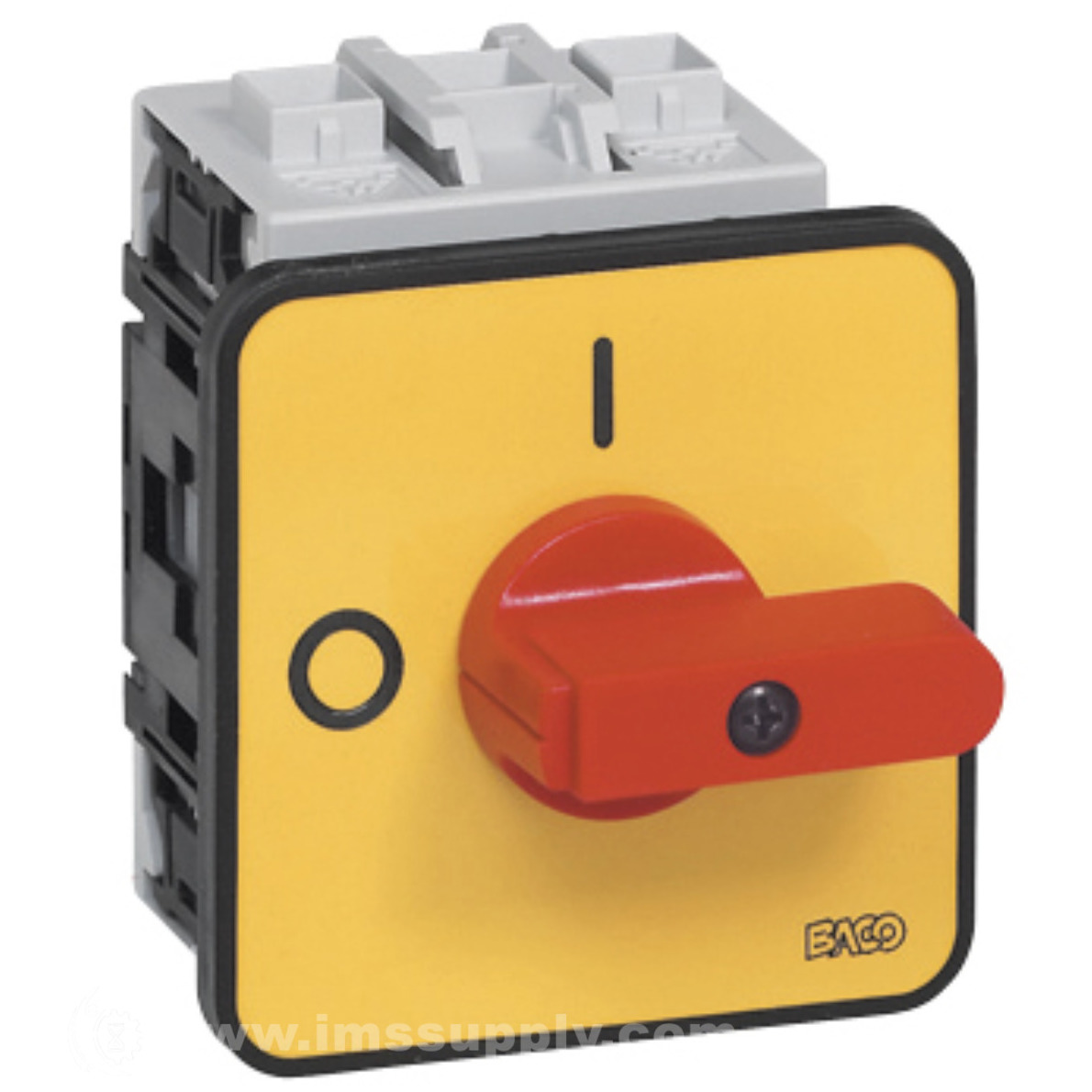 Baco Controls 0172432 80A 4P NC/NO Disc Sw, Panel Mnt, Non-Pad - IMS Supply