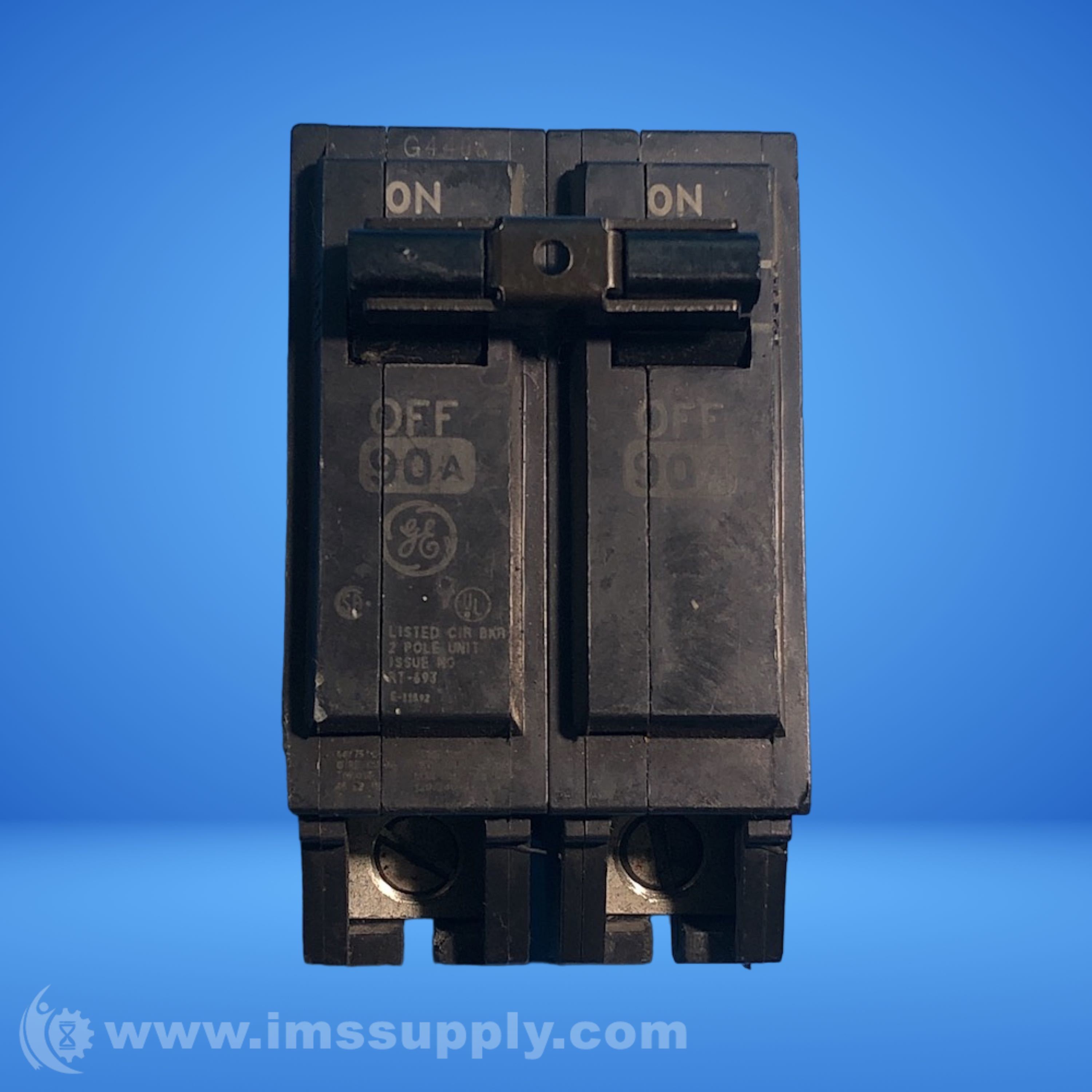 General Electric 90 Amp Double Pole Circuit Breaker - IMS Supply