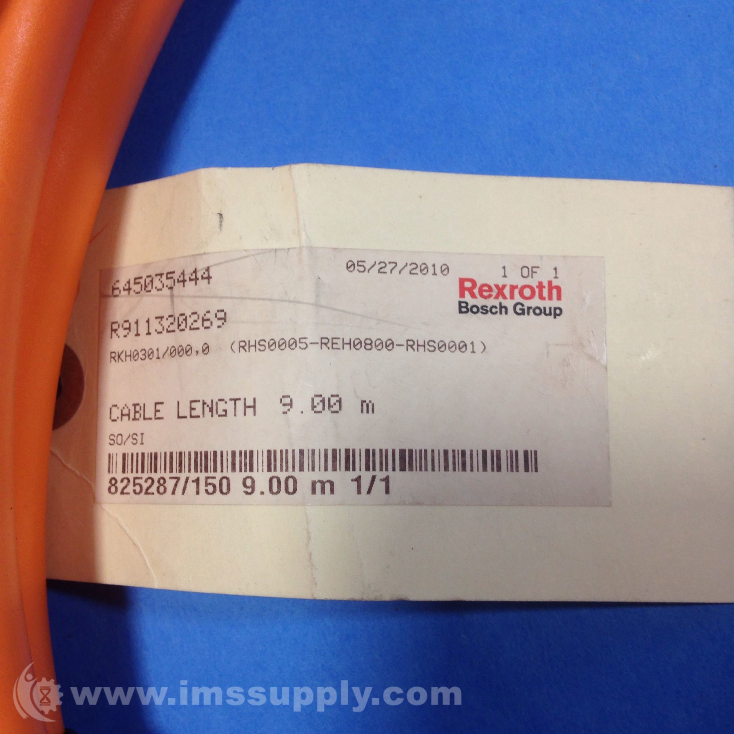 Rexroth RKH0301/000,0 9.00m Hybrid Cable - IMS Supply