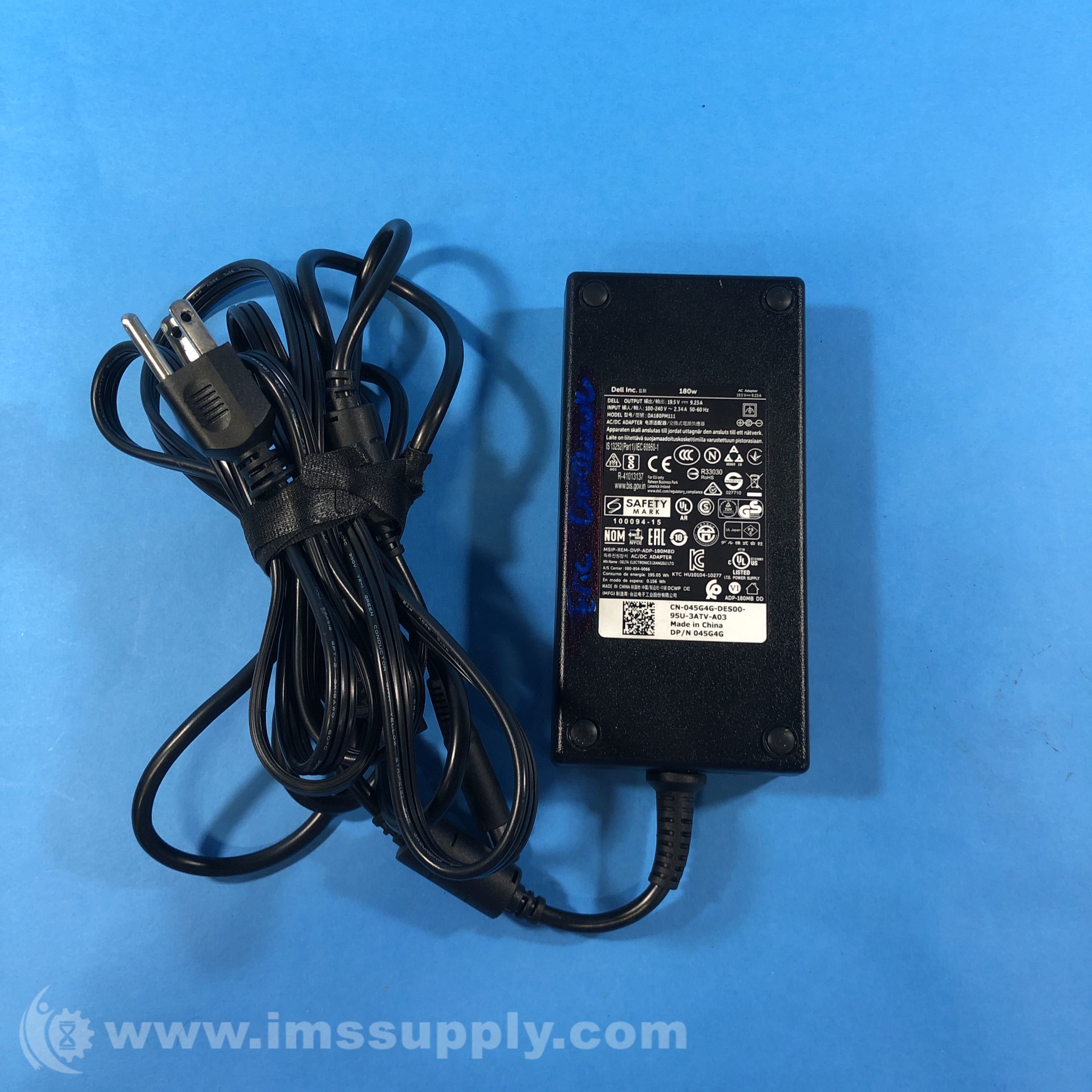 Dell CN-045G4G-DES00-95U-3ATV-A03 AC Power Adapter Charger Cord - IMS ...
