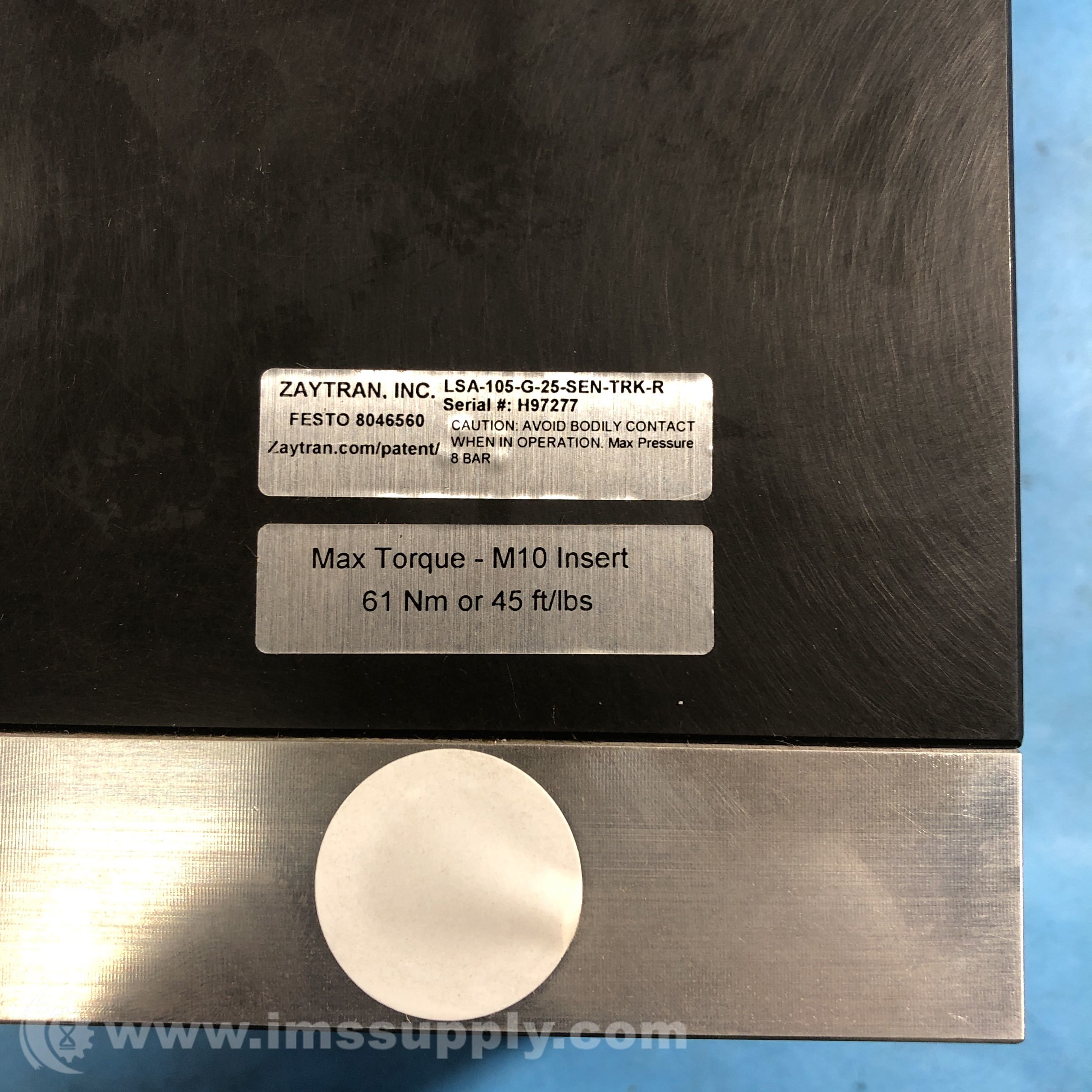 Zaytran LSA-105-G-25-SEN-TRK-R - IMS Supply
