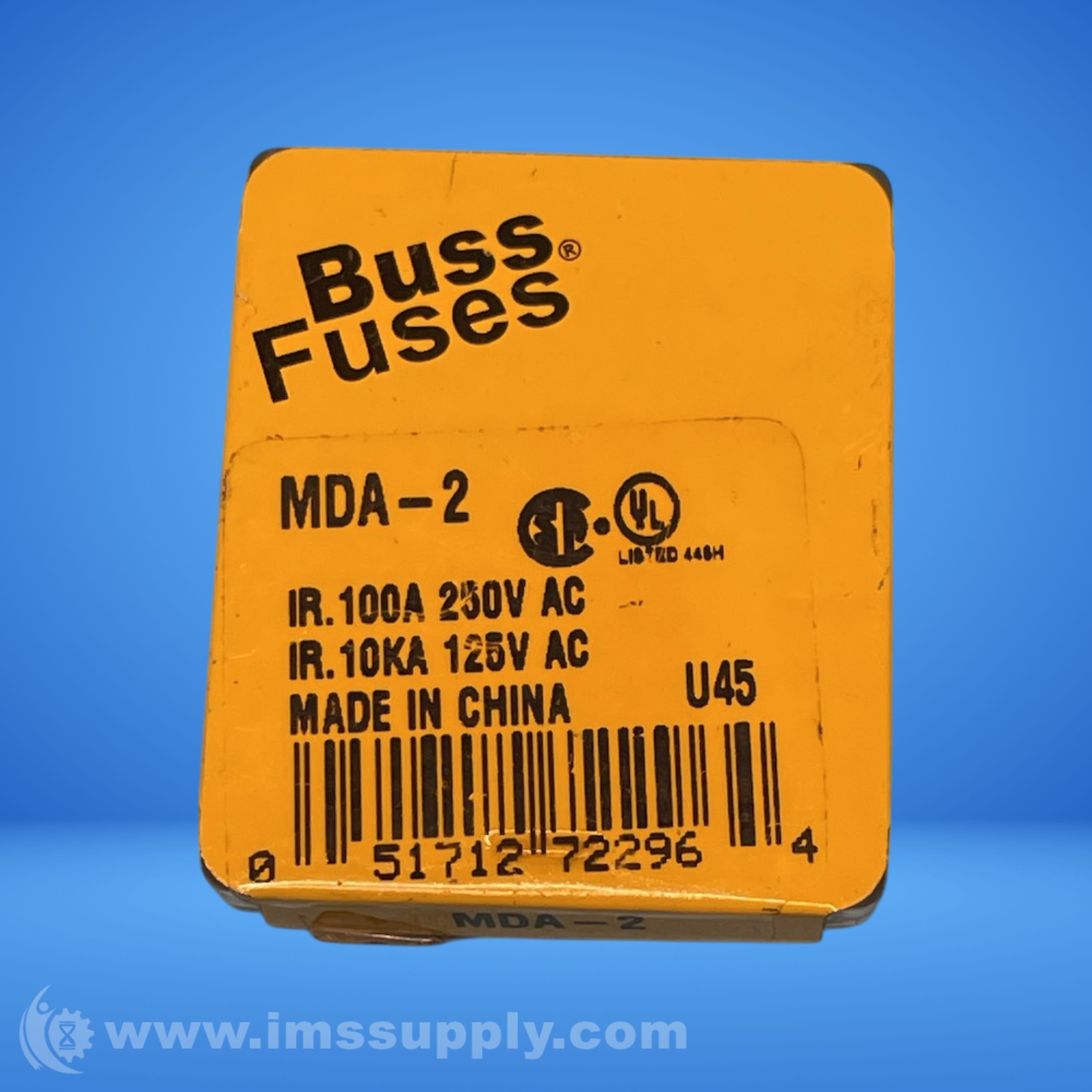 Cooper Bussmann MDA-2 Pack of 5 - IMS Supply