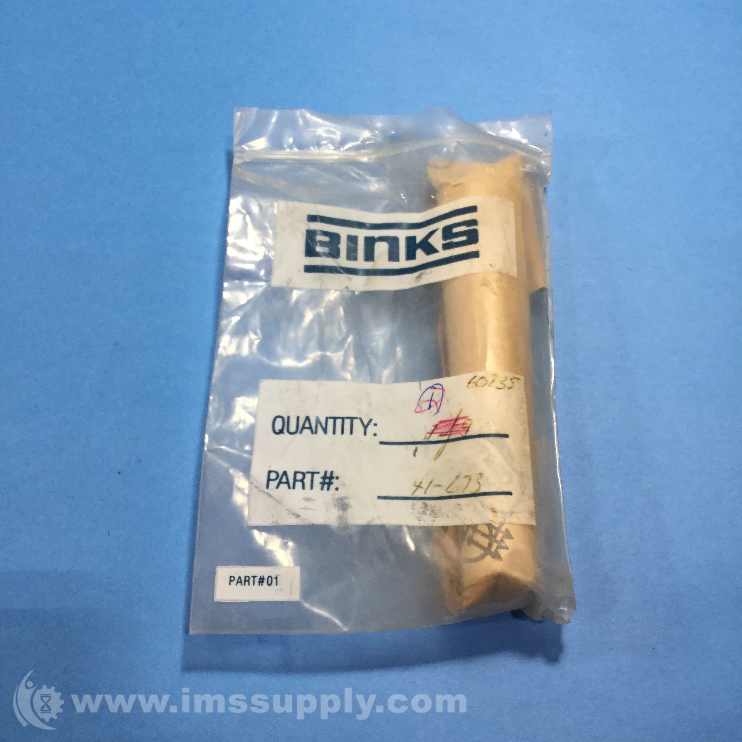 Binks 41-673 Pump Tube, 304SS - IMS Supply