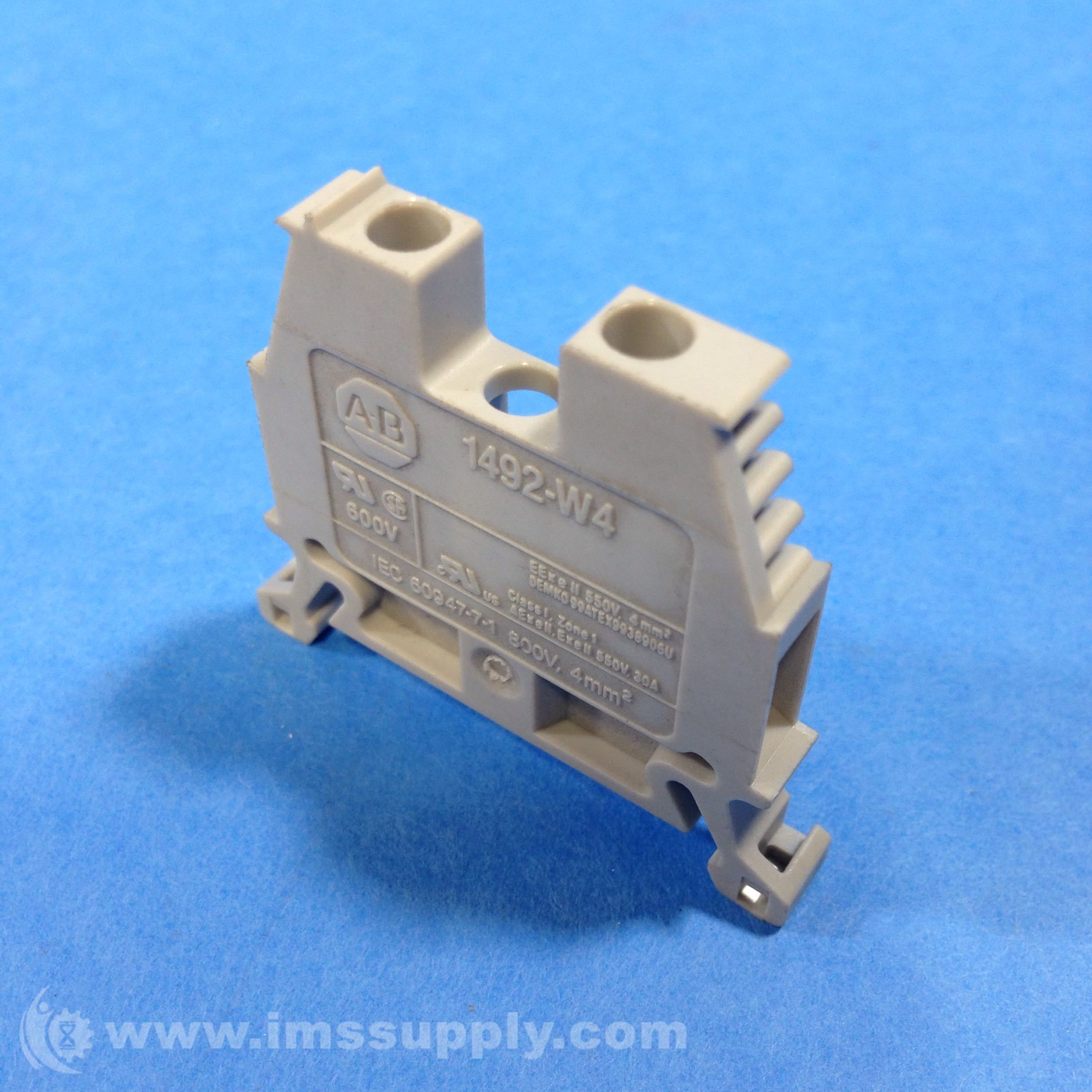 Phoenix Contact 1492-W4 1492-W IEC Terminal Block - IMS Supply