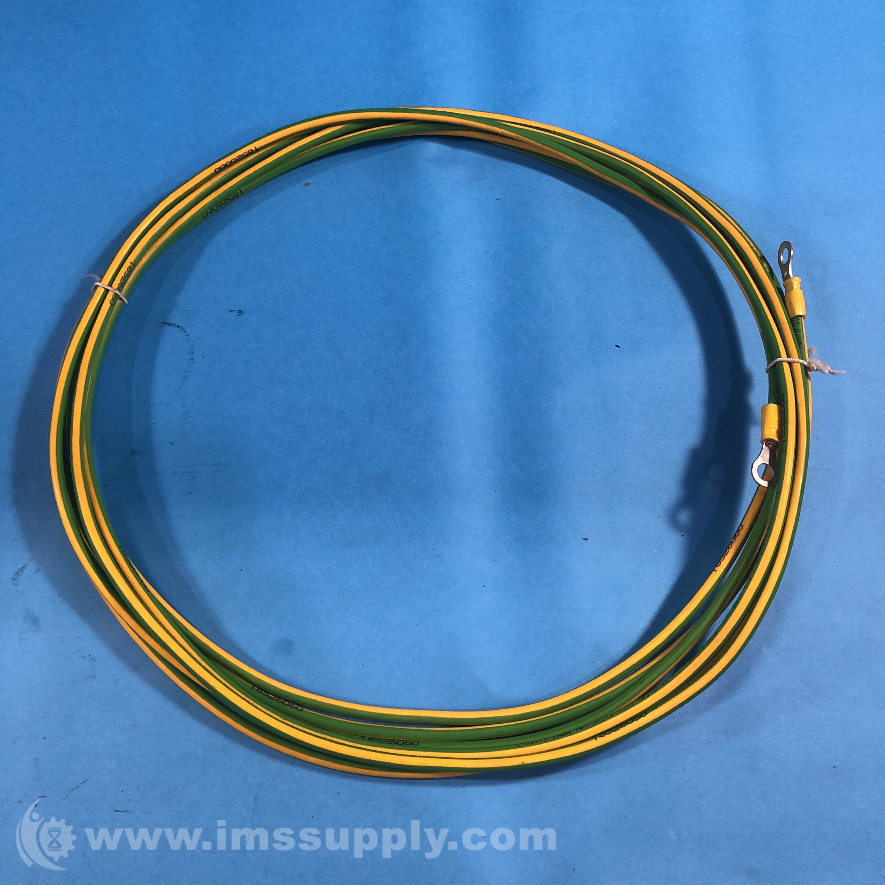 1015 AWG10 VW-1 Eye-to-Eye Ground Cable - IMS Supply