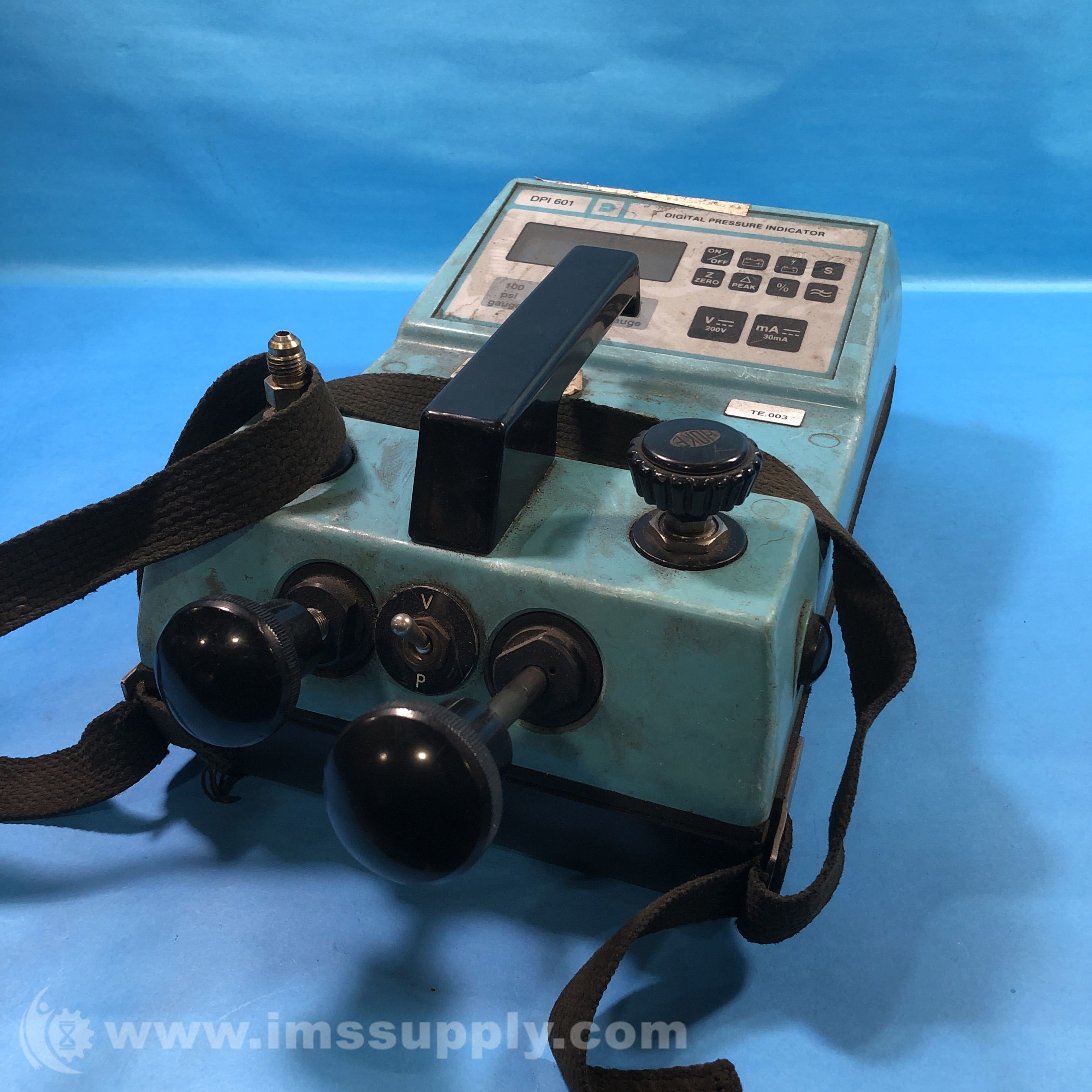 Druck DPI 601 Portable Digital Pressure Indicator - IMS Supply