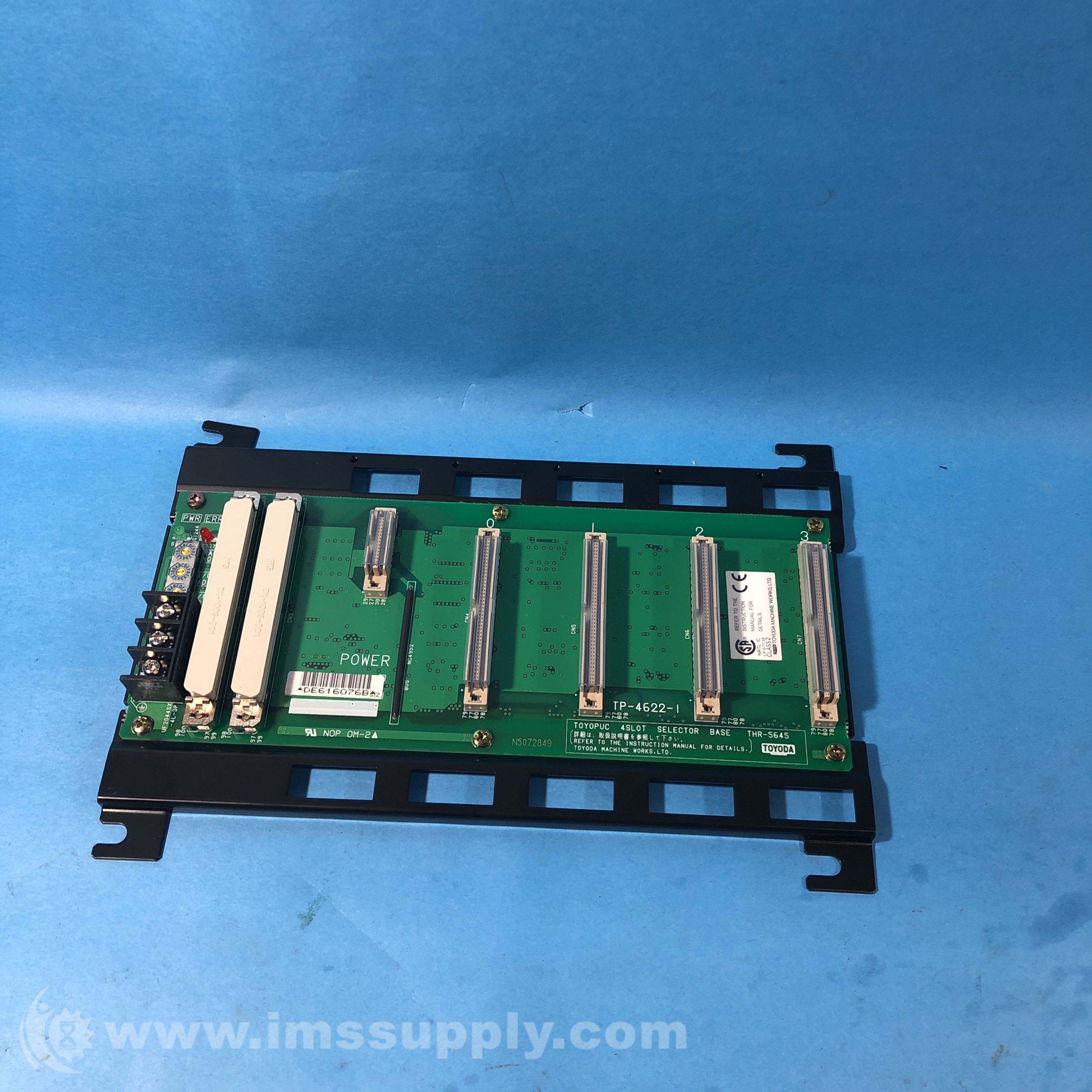 Toyoda TP-4622-1 4 Slot Selector Base Module - IMS Supply