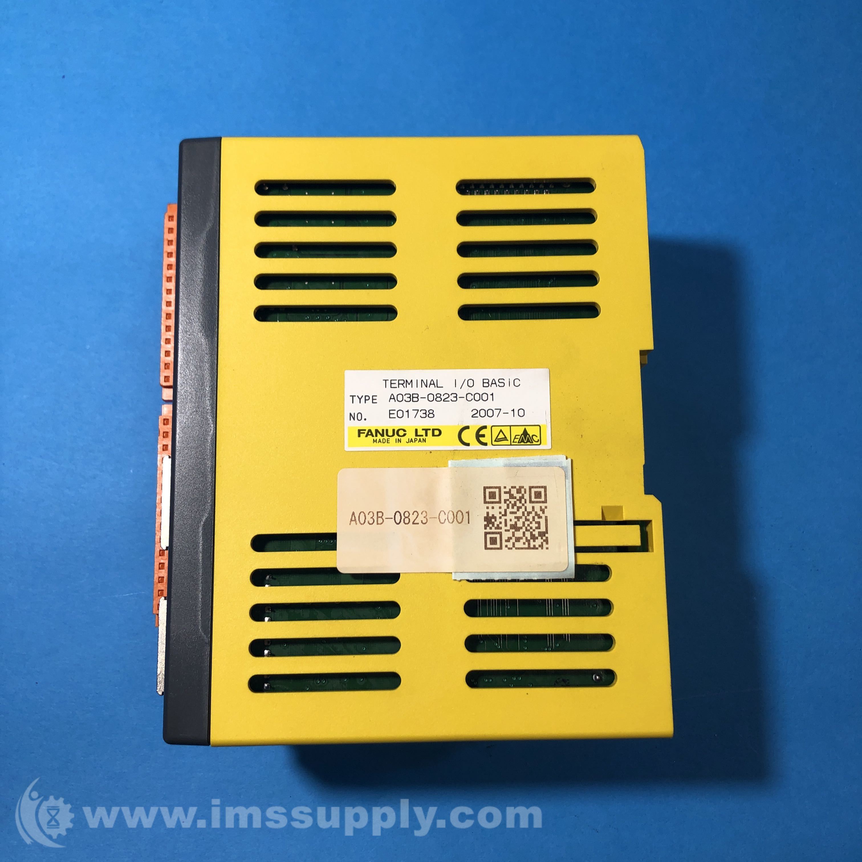 Fanuc A03B-0823-C001 Terminal Type I/O Basic Module - IMS Supply