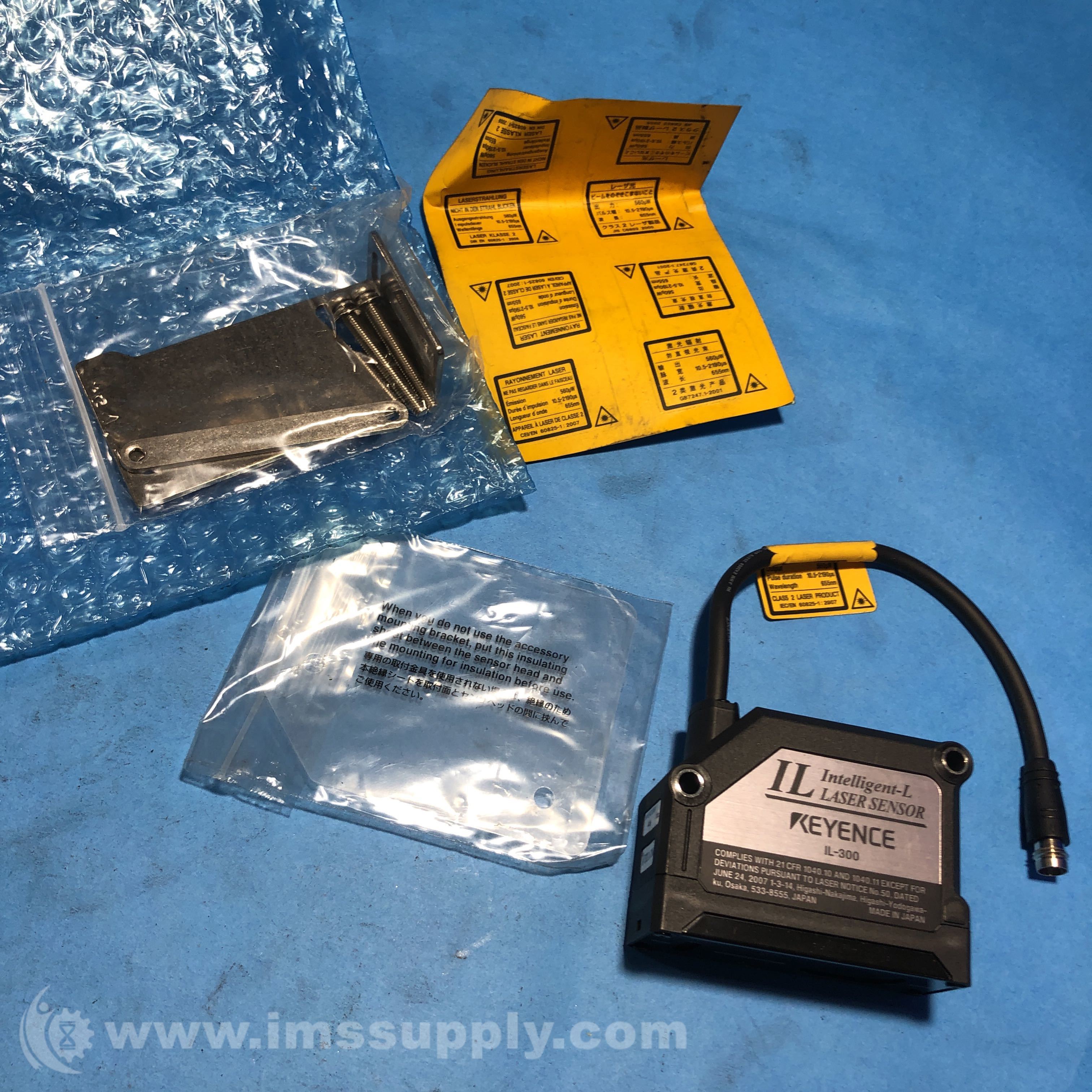 Keyence IL-300 Laser Sensor Head - IMS Supply