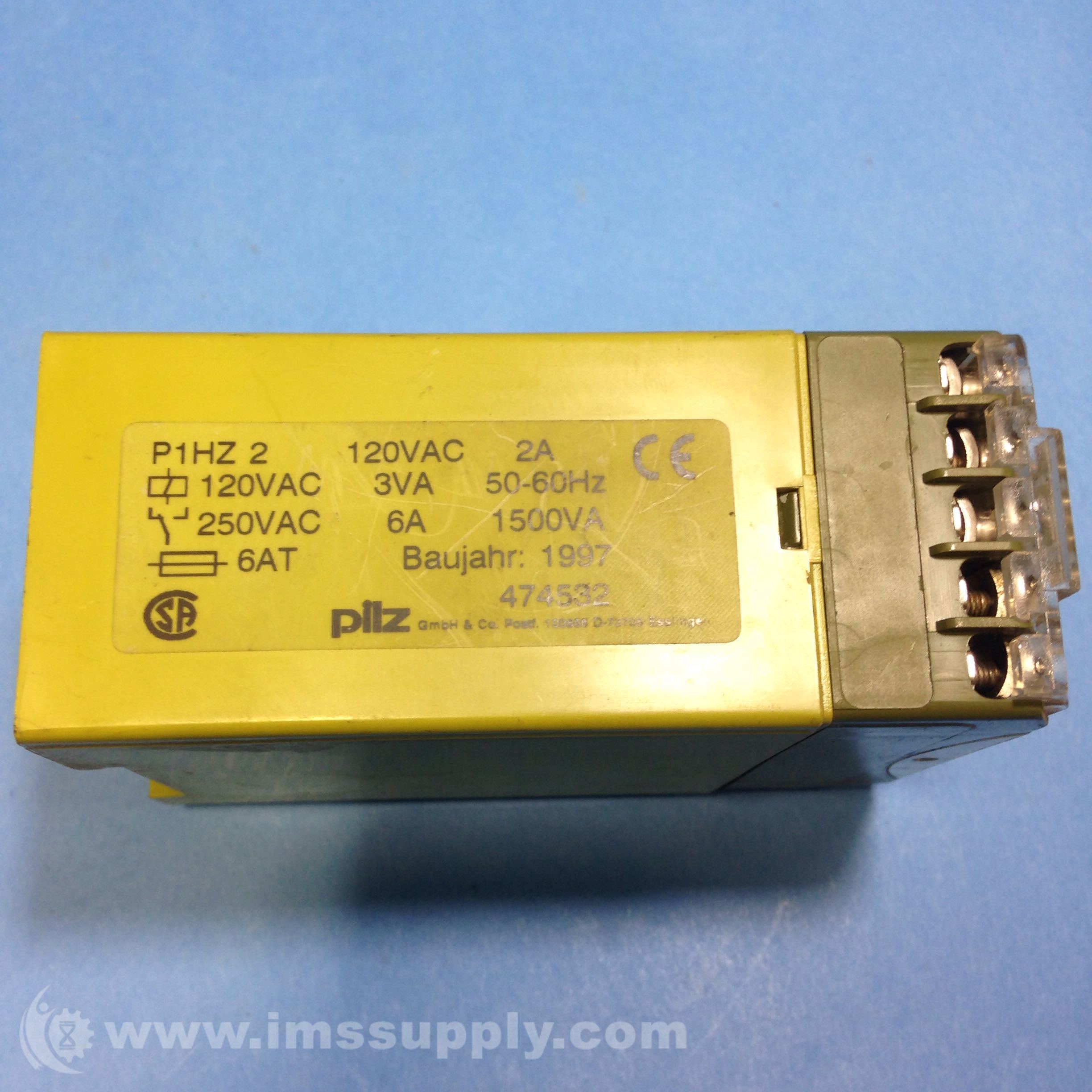 Pilz P1HZ/2 Safety Relay - IMS Supply