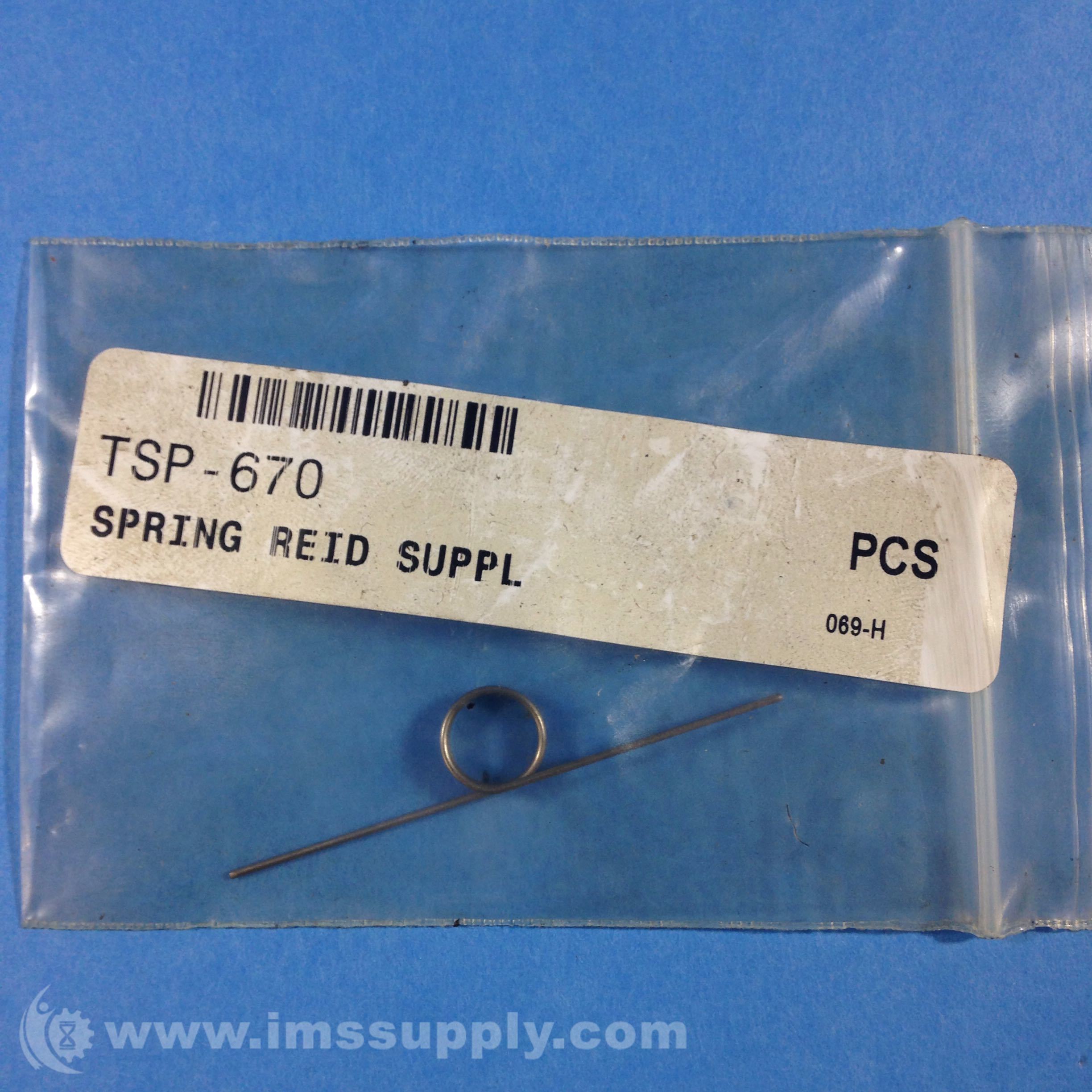 TSP-670 Stainless Steel Right-Hand Wound Torsion Spring - IMS Supply