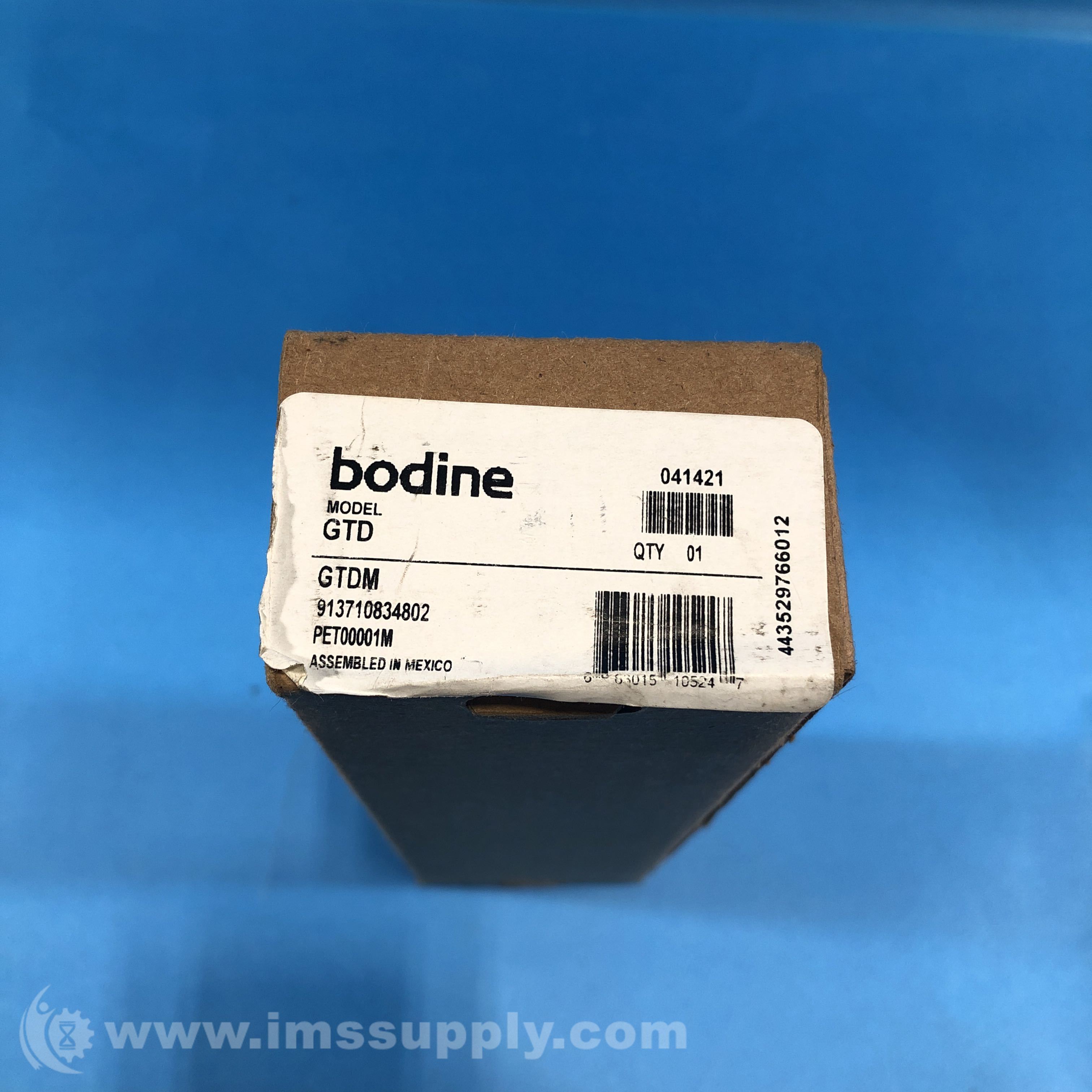 Bodine Electric Company 913710834802 Emergency Lighting Control - IMS ...
