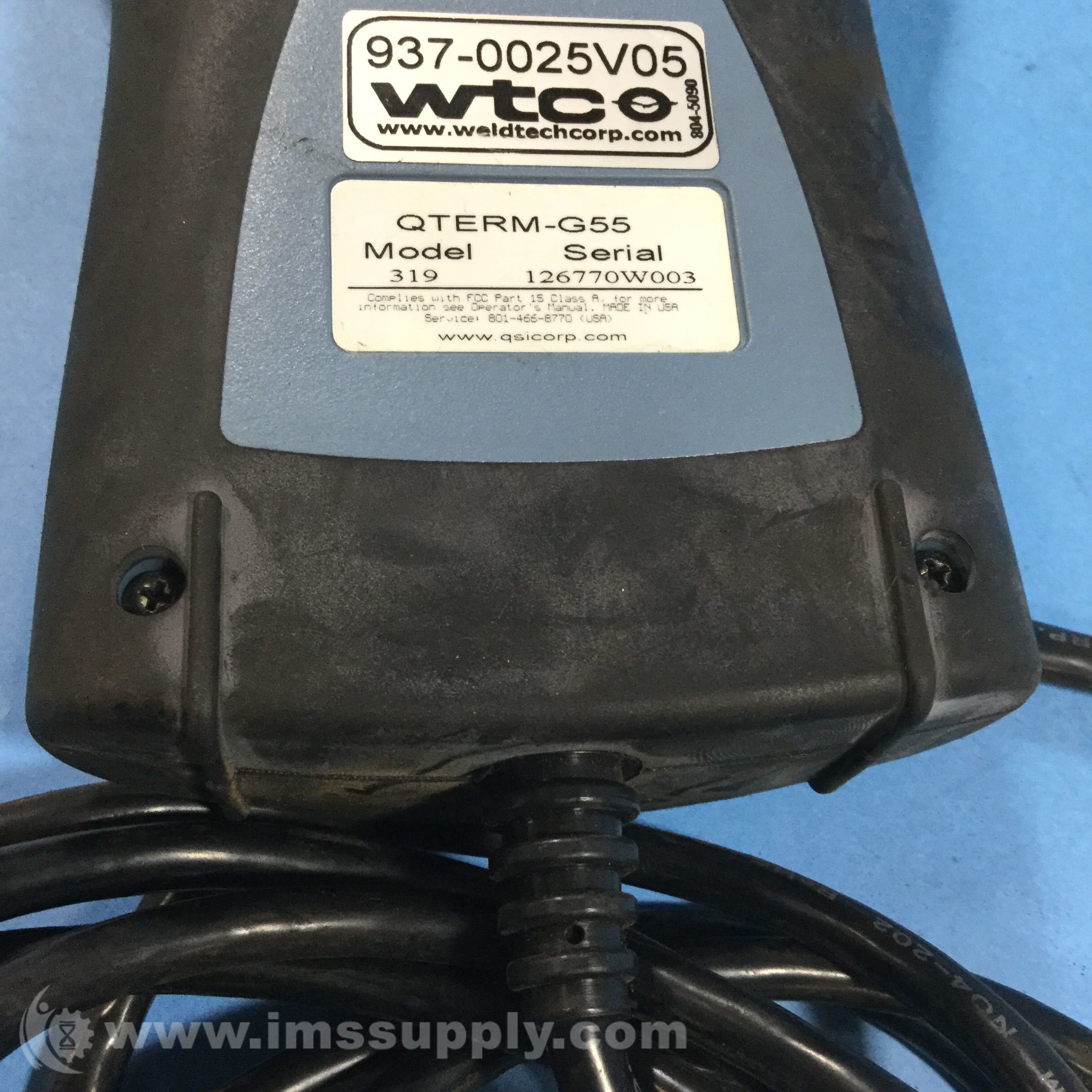 Beijer Electronics QTERM-G55 Handheld Operator Interface Terminal - IMS ...