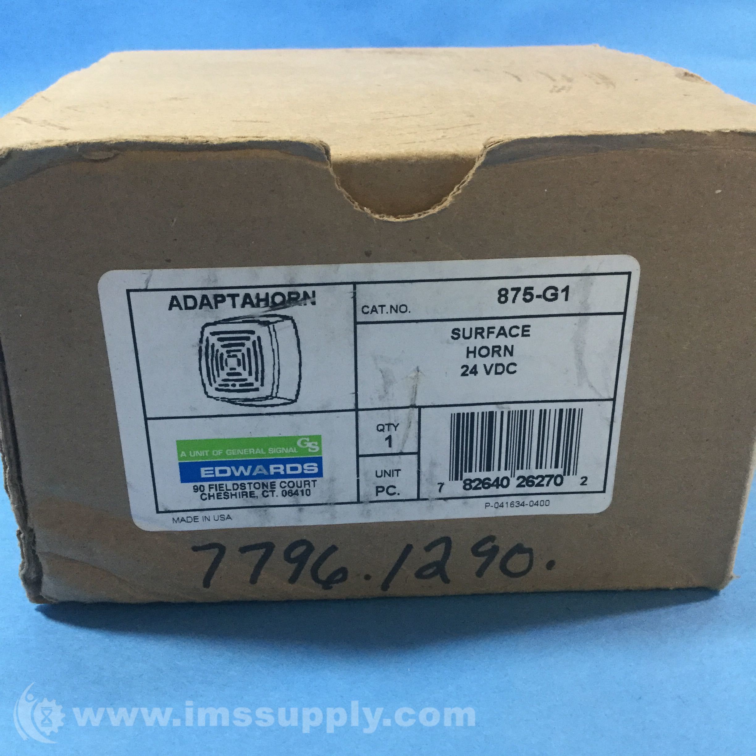 Edwards Signaling 875-G1 24VDC Horn - IMS Supply