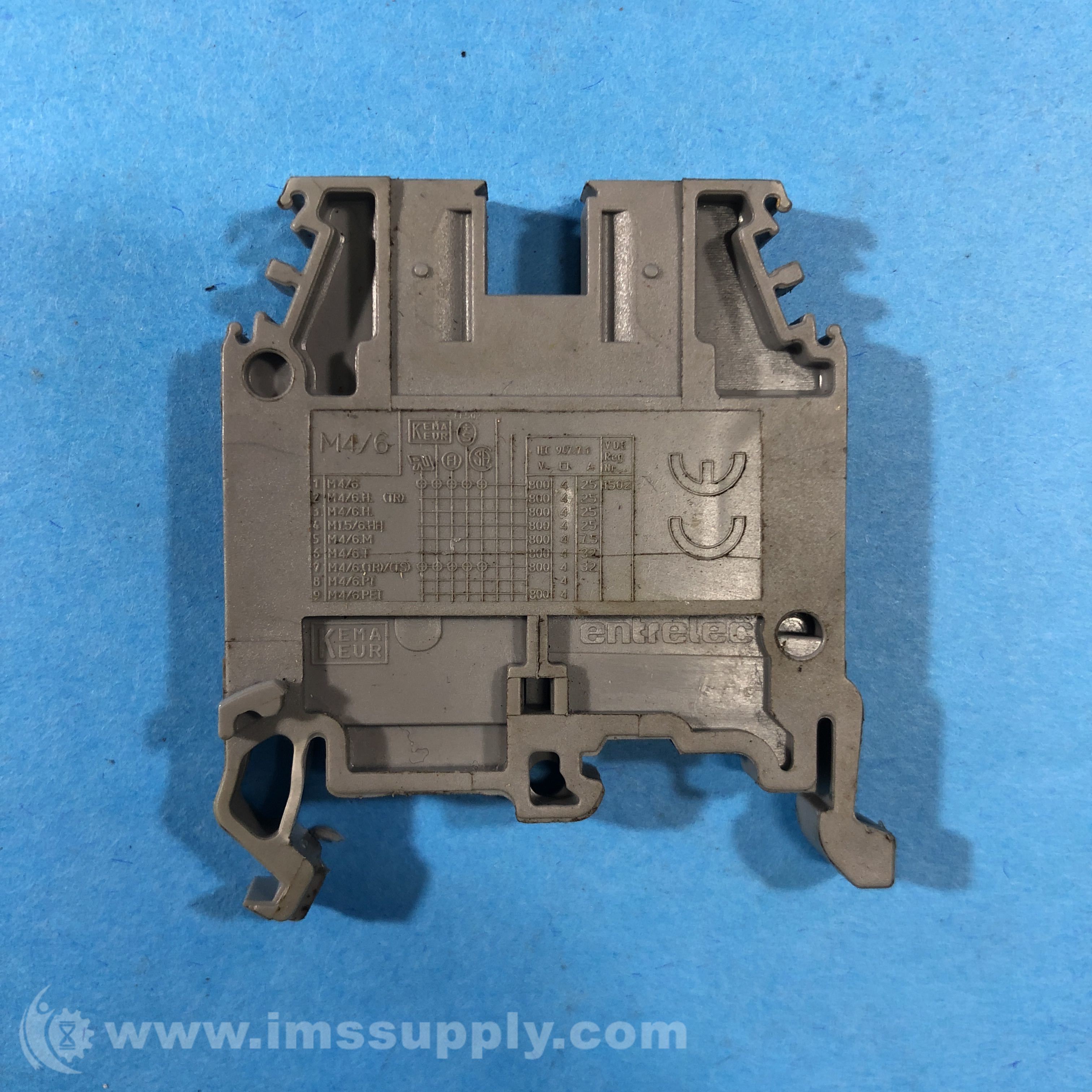 Entrelec FEM6 Terminal Block - IMS Supply