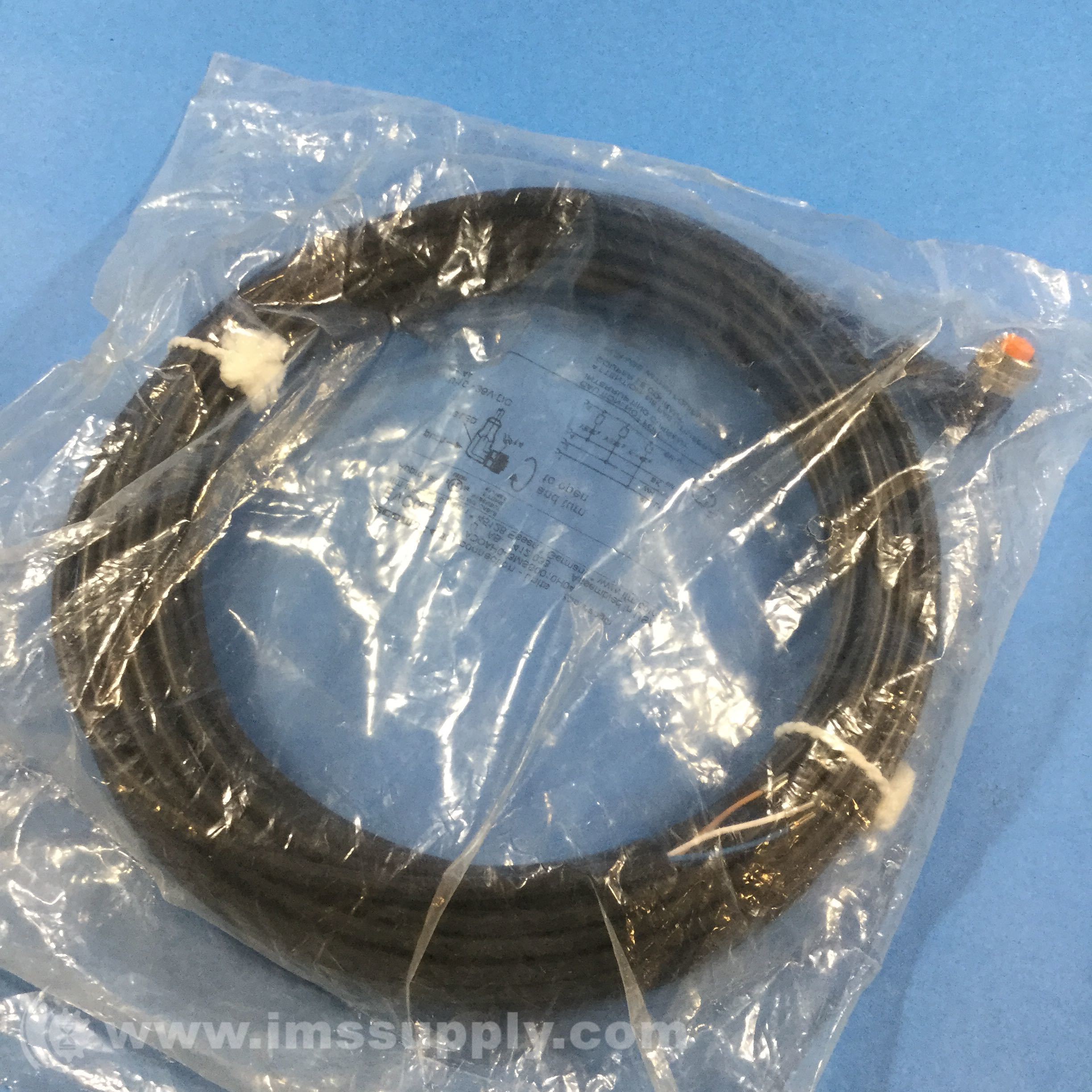 IFM EFECTOR EVC009 Cordset, M12 Female R/A, 4 Wire, 5 Pin, LED - IMS Supply