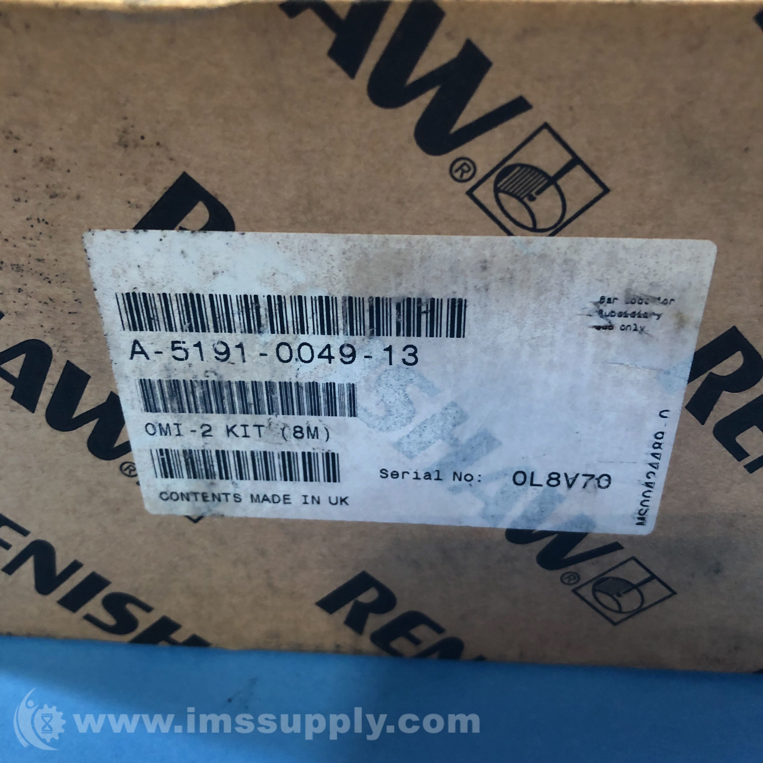 Renishaw A-5191-0049-13 OMI-2 (8M) Assembly Kit - IMS Supply