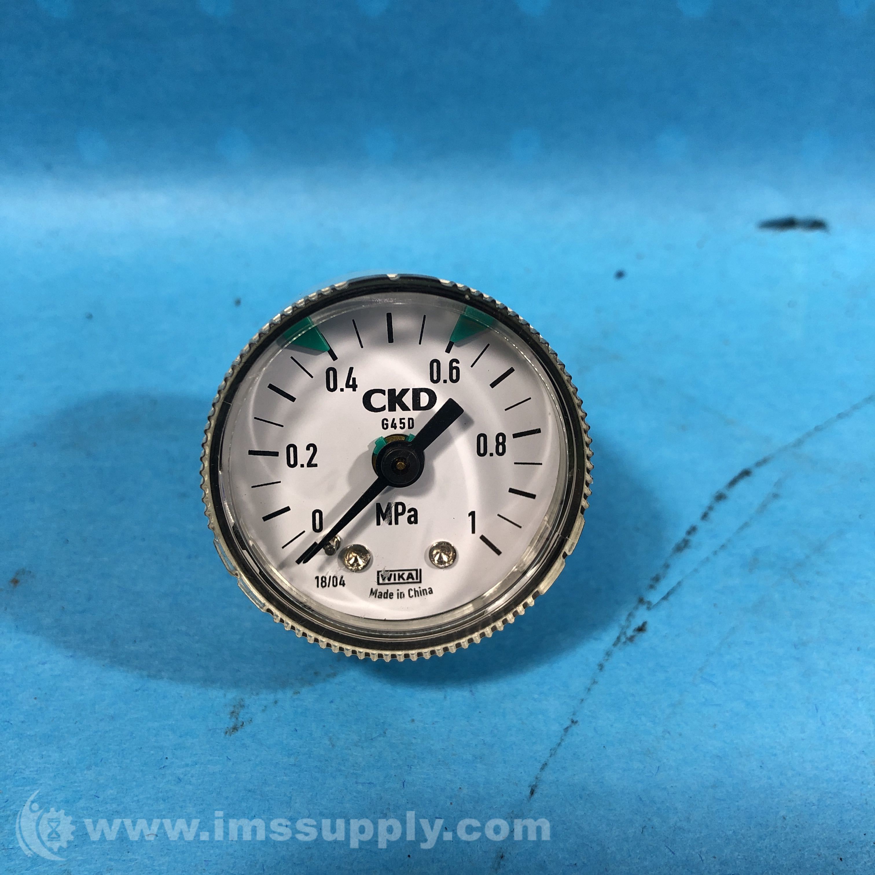 CKD G45D Pressure Gauge - IMS Supply