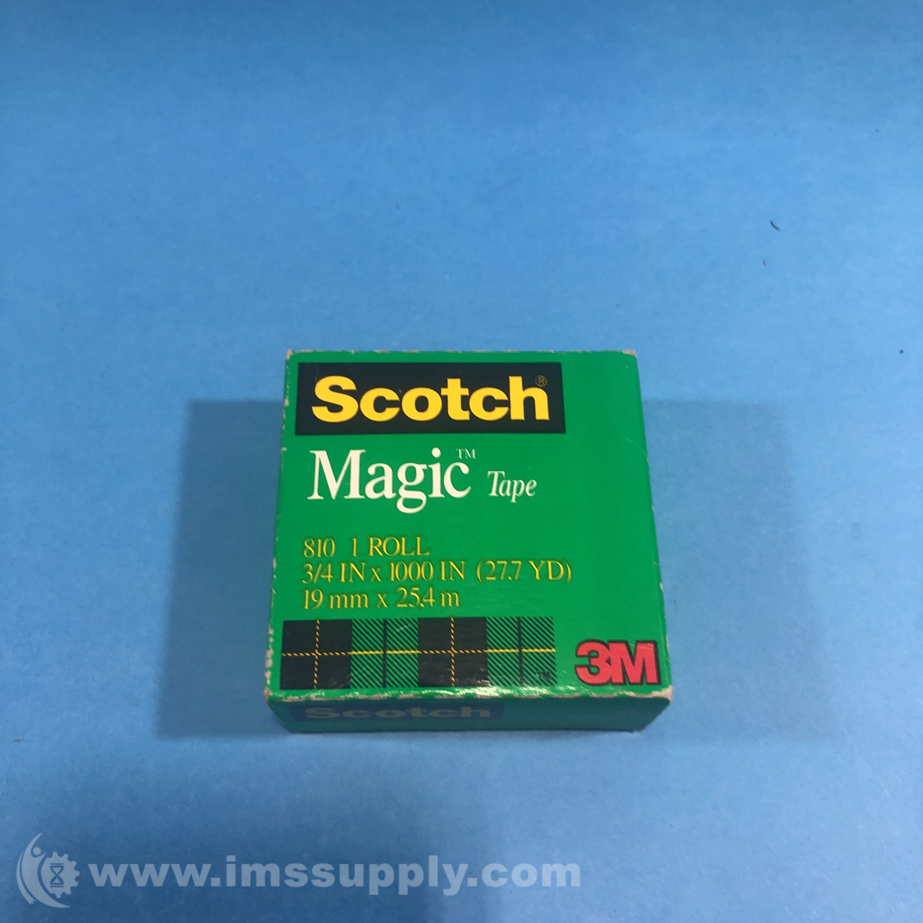 3M 810 3/4 inch x 1000 inch Scotch Magic Tape - IMS Supply