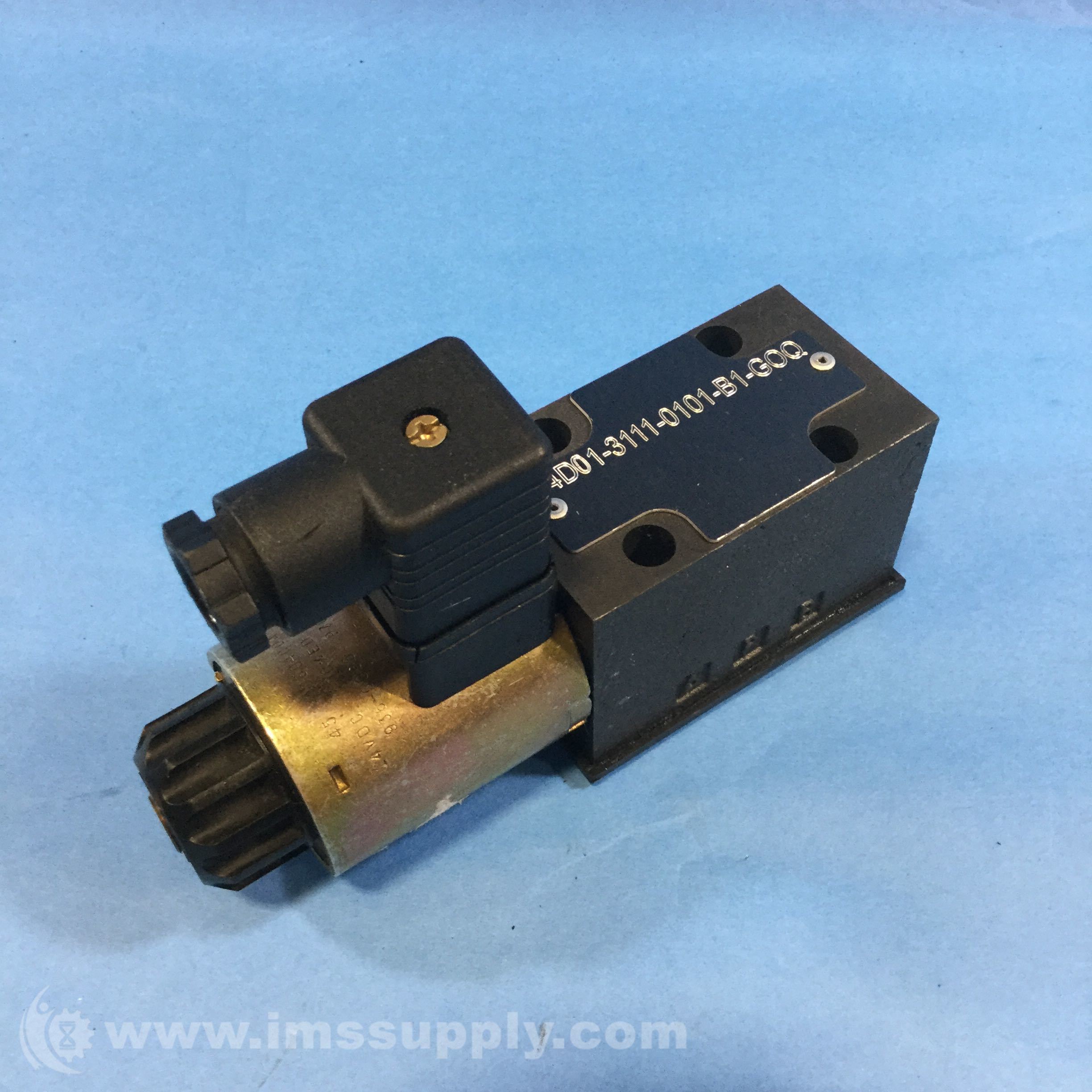 Parker Denison Hydraulics 4D01-3111-0101-B1-GOQ Solenoid Valve - IMS Supply