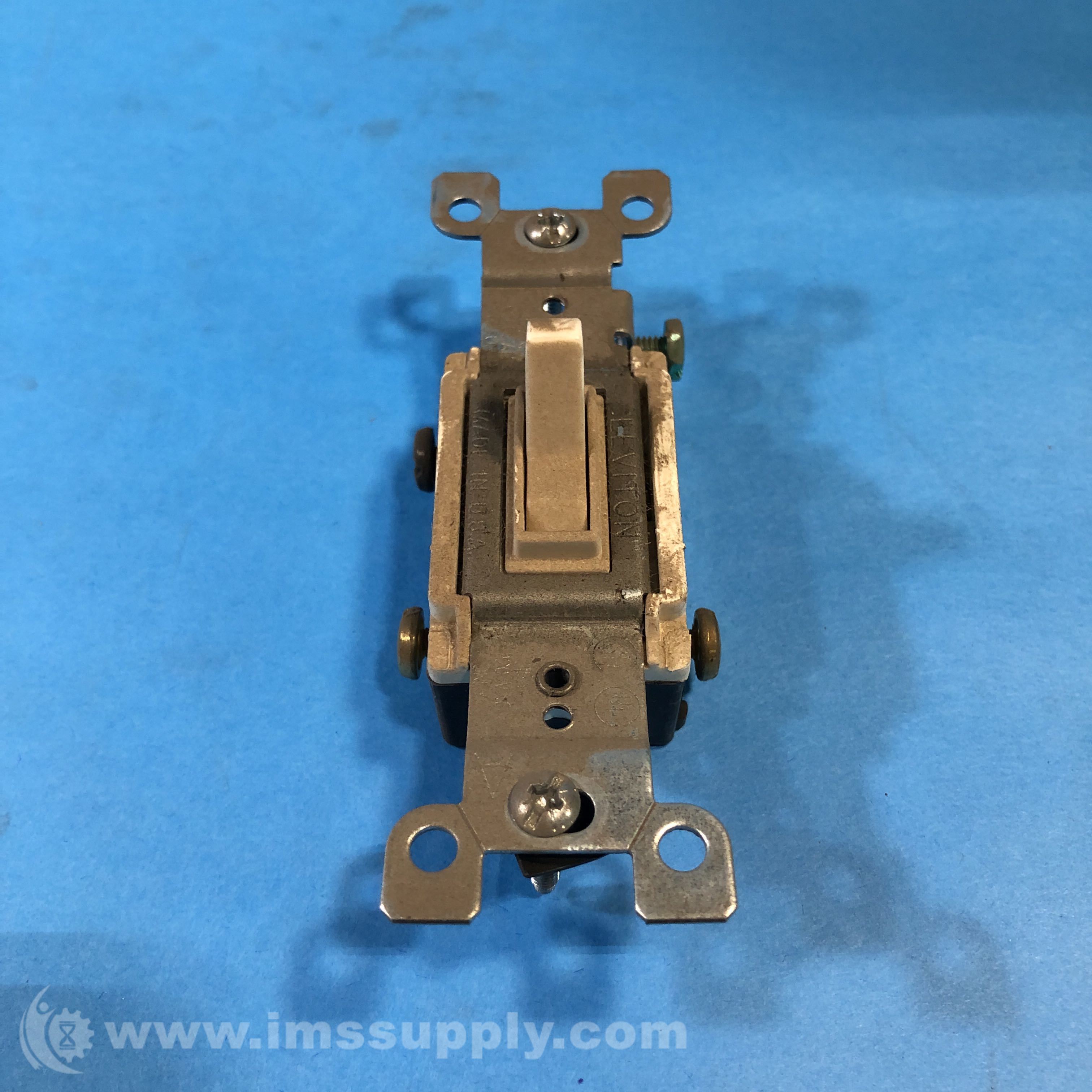 Leviton 1453-2A 3-Way Grounding Toggle Switch - IMS Supply