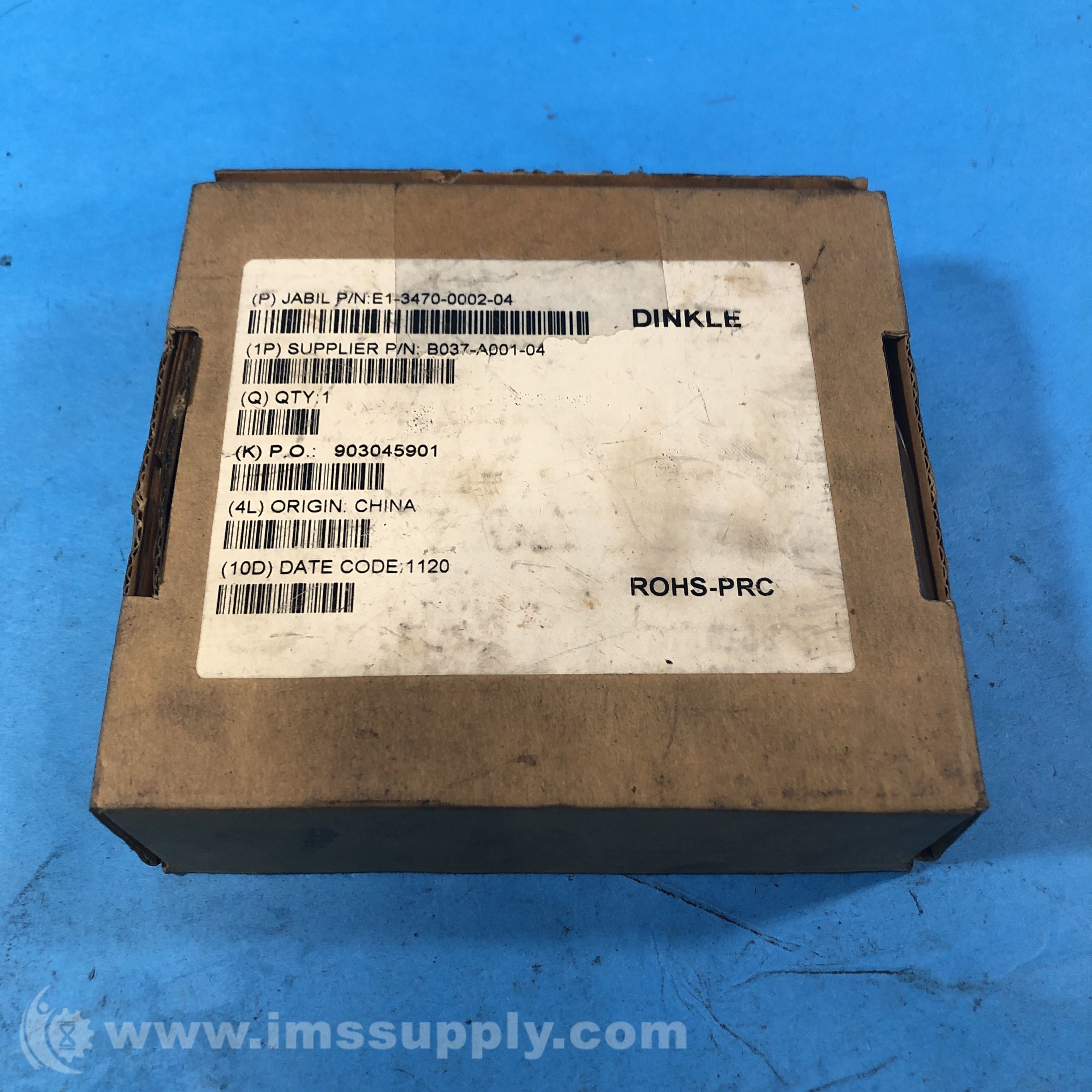 Dinkle B037-A001-04 Driven Kit - IMS Supply