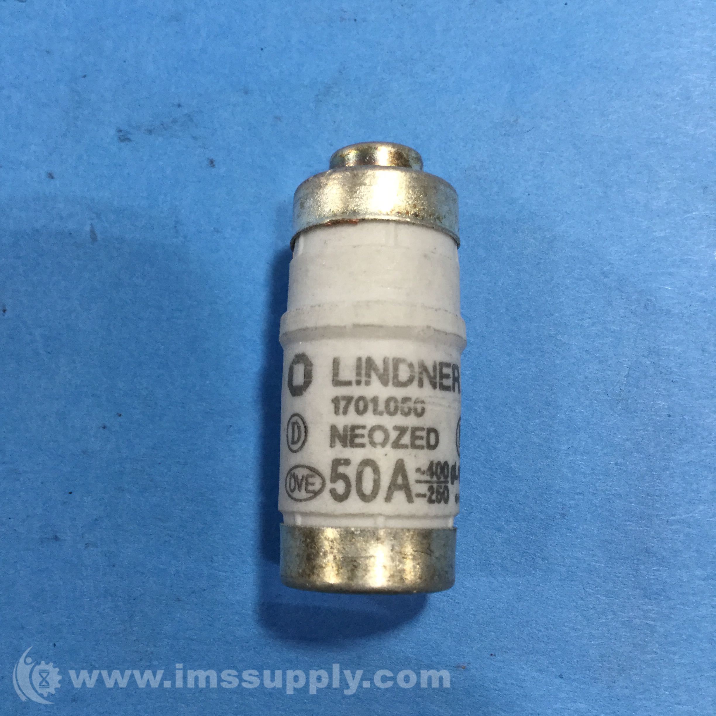 Lindner 1701.050 Fuse 50AMP 250VAC Neozed - IMS Supply