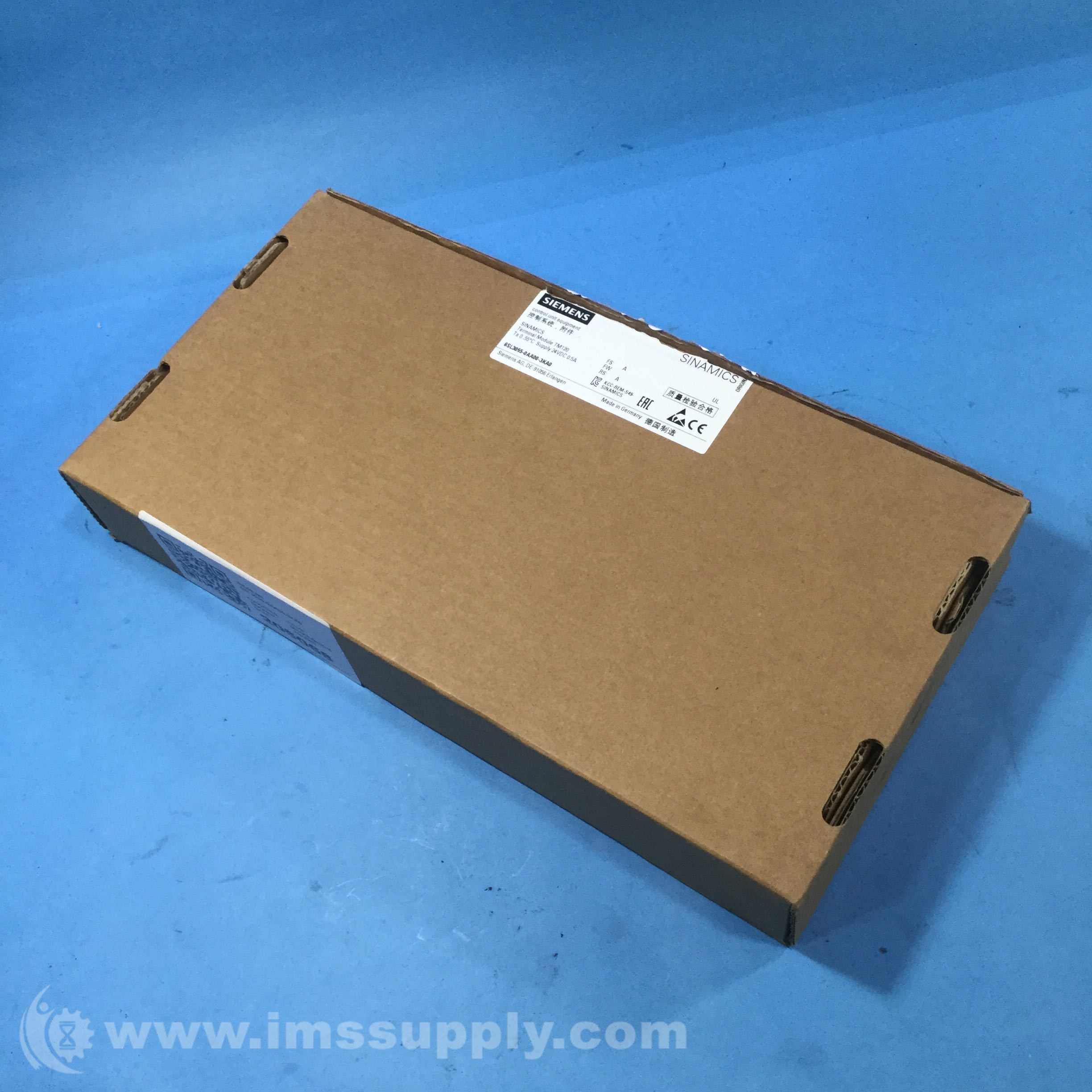 Siemens 6SL3055-0AA00-3KA0 Sinamics Terminal Module - IMS Supply