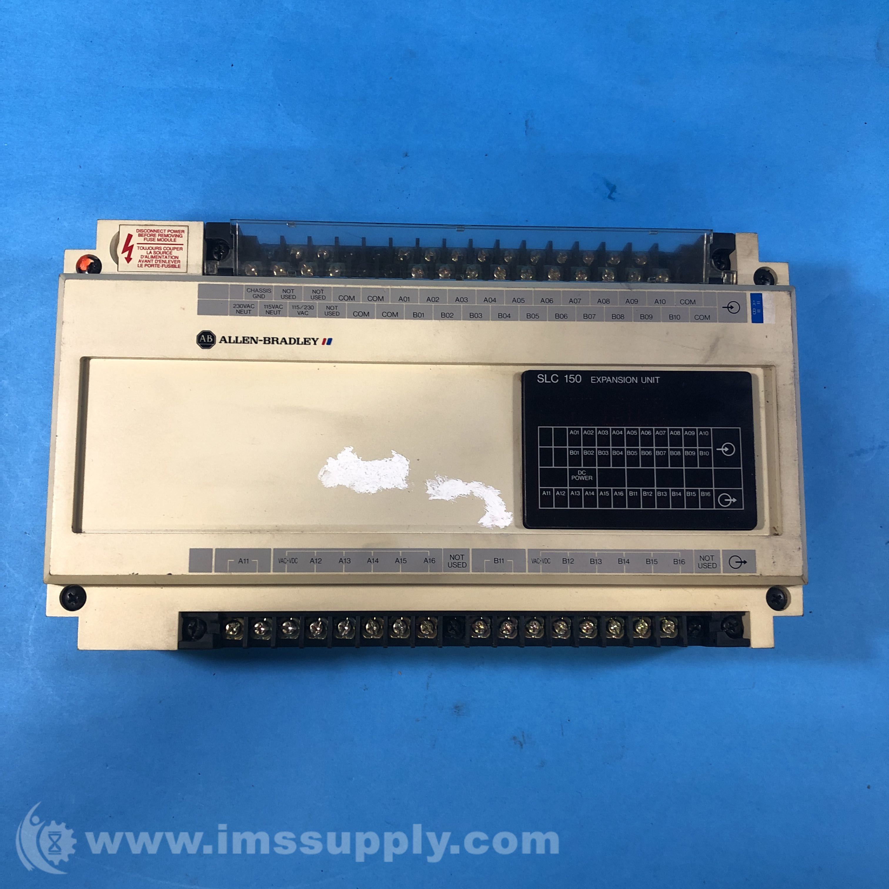Allen Bradley 1745-E153X Series A Programmable Controller - IMS Supply